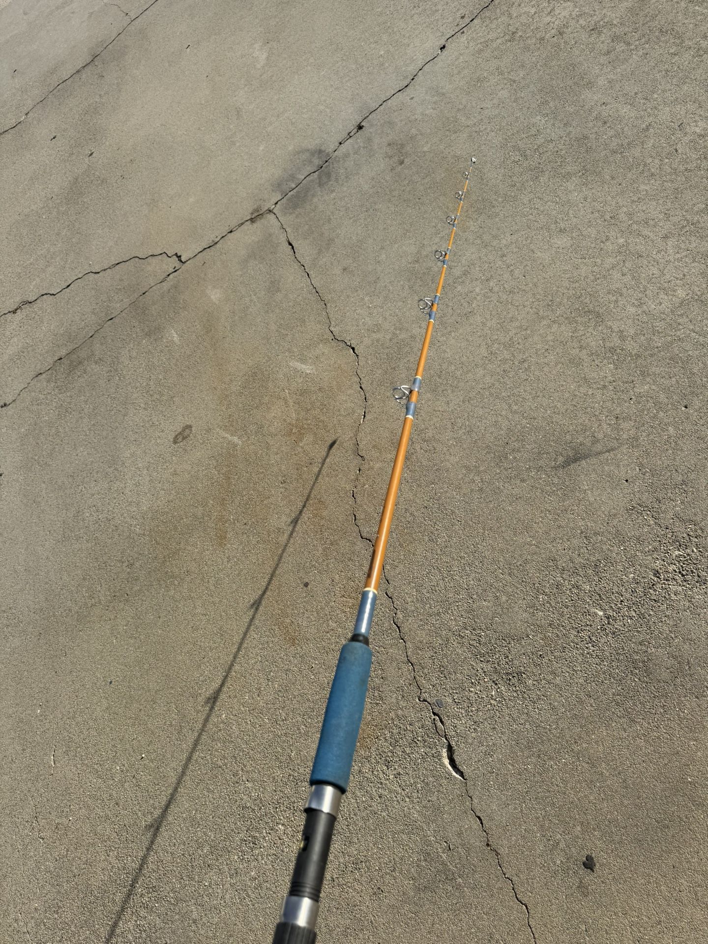 Deep sea fishing pole for Sale in Moreno Valley, CA - OfferUp