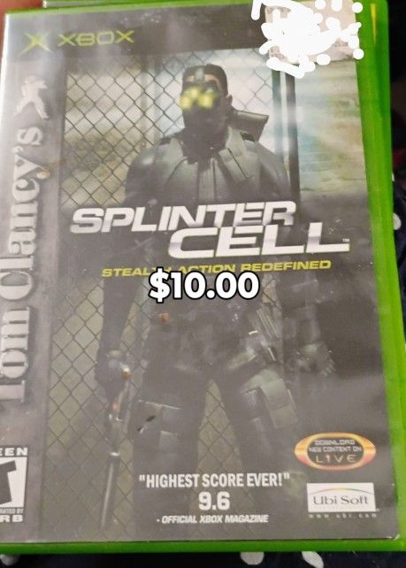 XBOX SPLINTER CELL for Sale in Las Vegas, NV - OfferUp