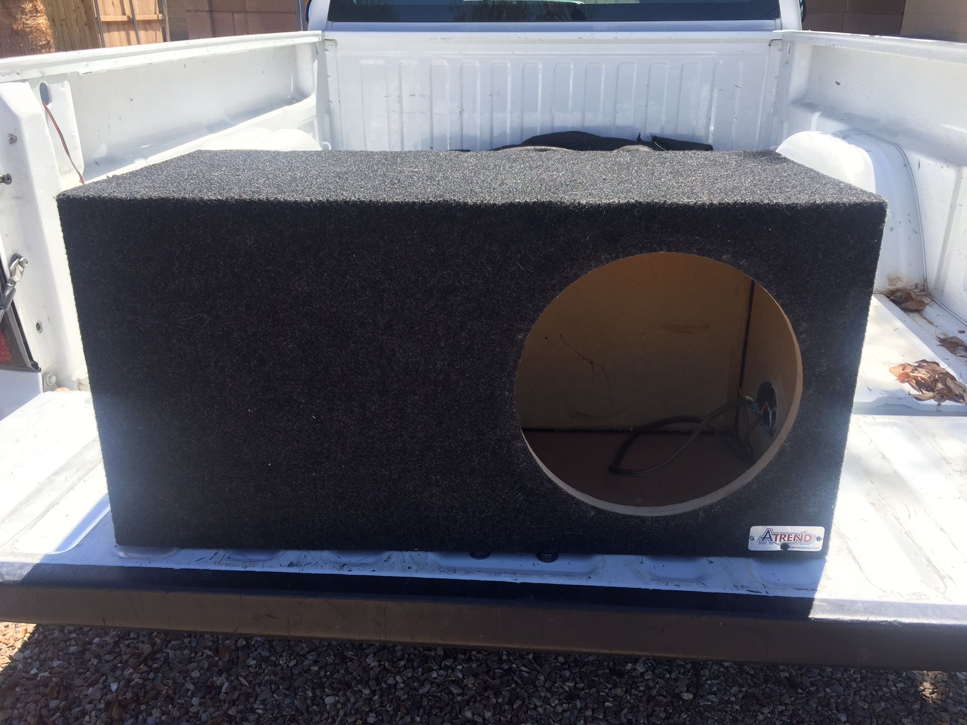 12” bandpass box, Atrend 12LSV 12" Single Pro Series Vented SPL ...