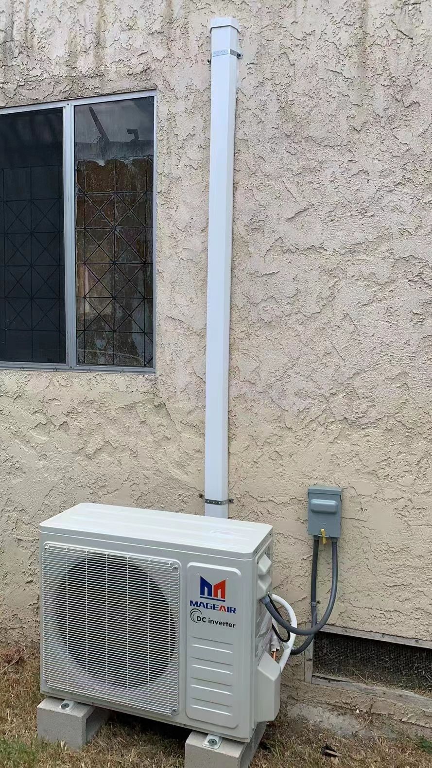 Mage 12000 BTU Wifi Enabled 19 SEER2 Cools Up to 500 Sq.Ft Energy ...