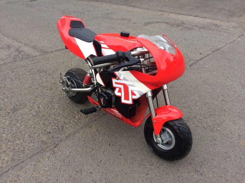 49cc Pocket Bike Red