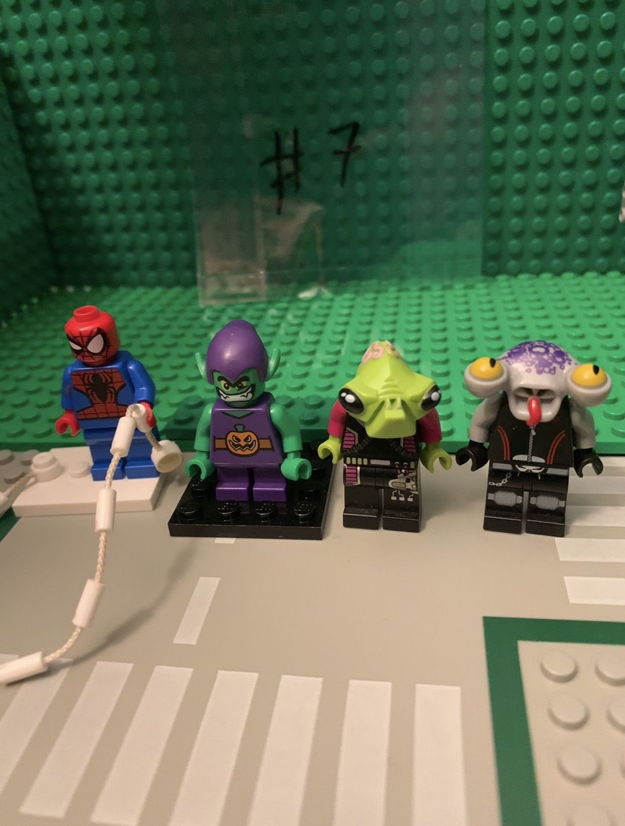 Lego mini figures spider man ,goblin ,aliens Lot 7 for Sale in Stockton ...