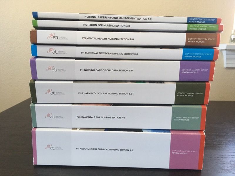Nursing books - LVN/PN ATI modules for Sale in Highland, CA - OfferUp