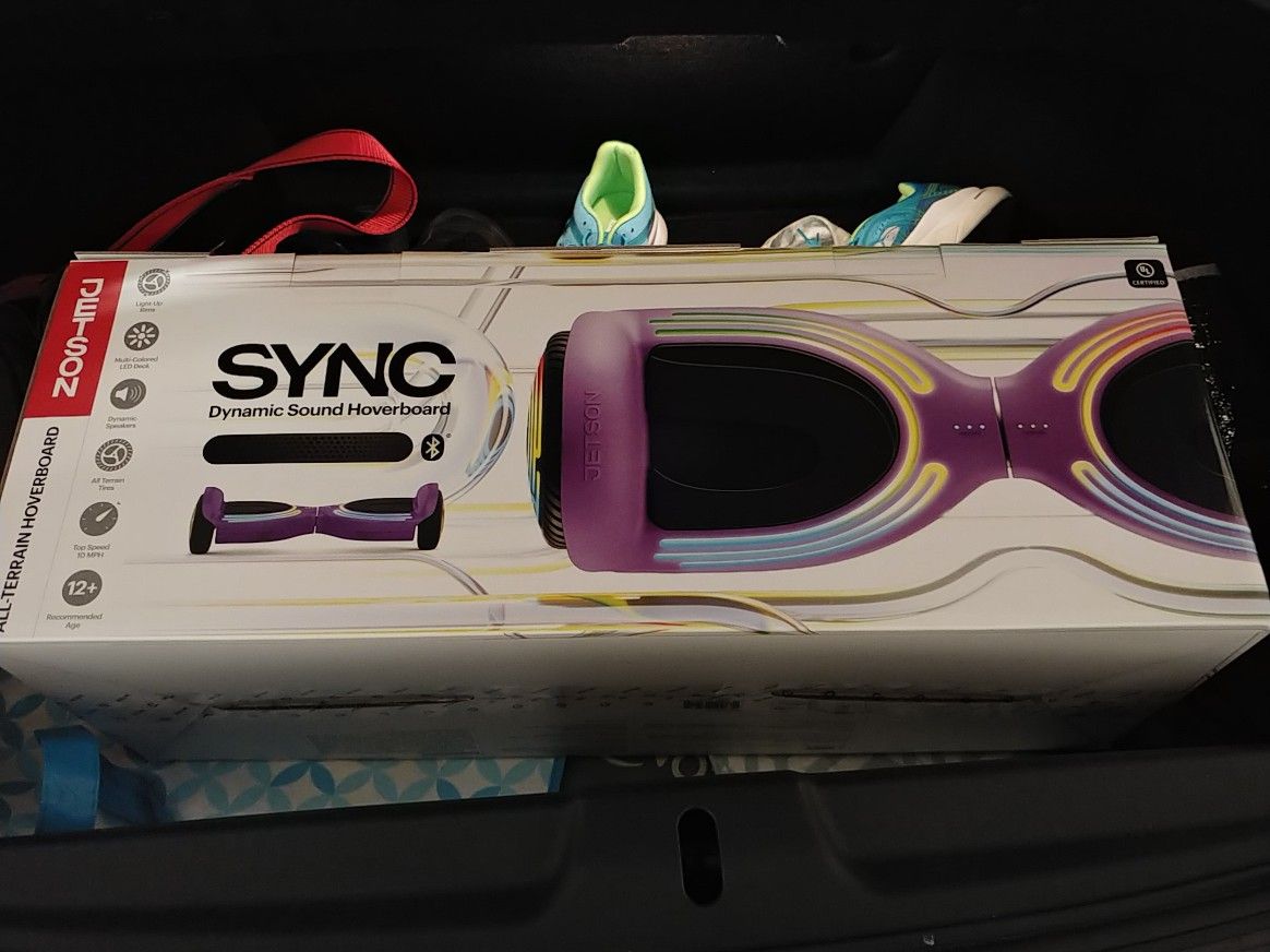 *NEW in Unopen box* Jetson Hoverboard w Built in Bluetooth Speaker ...