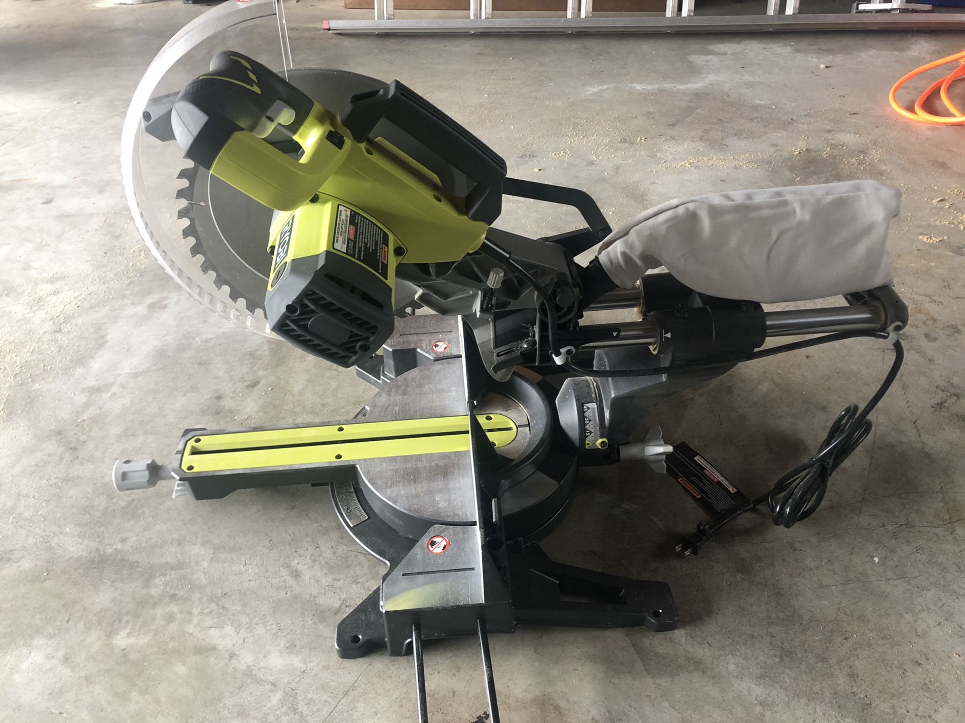 Ryobi 12inch sliding circular saw. for Sale in Overland, MO - OfferUp