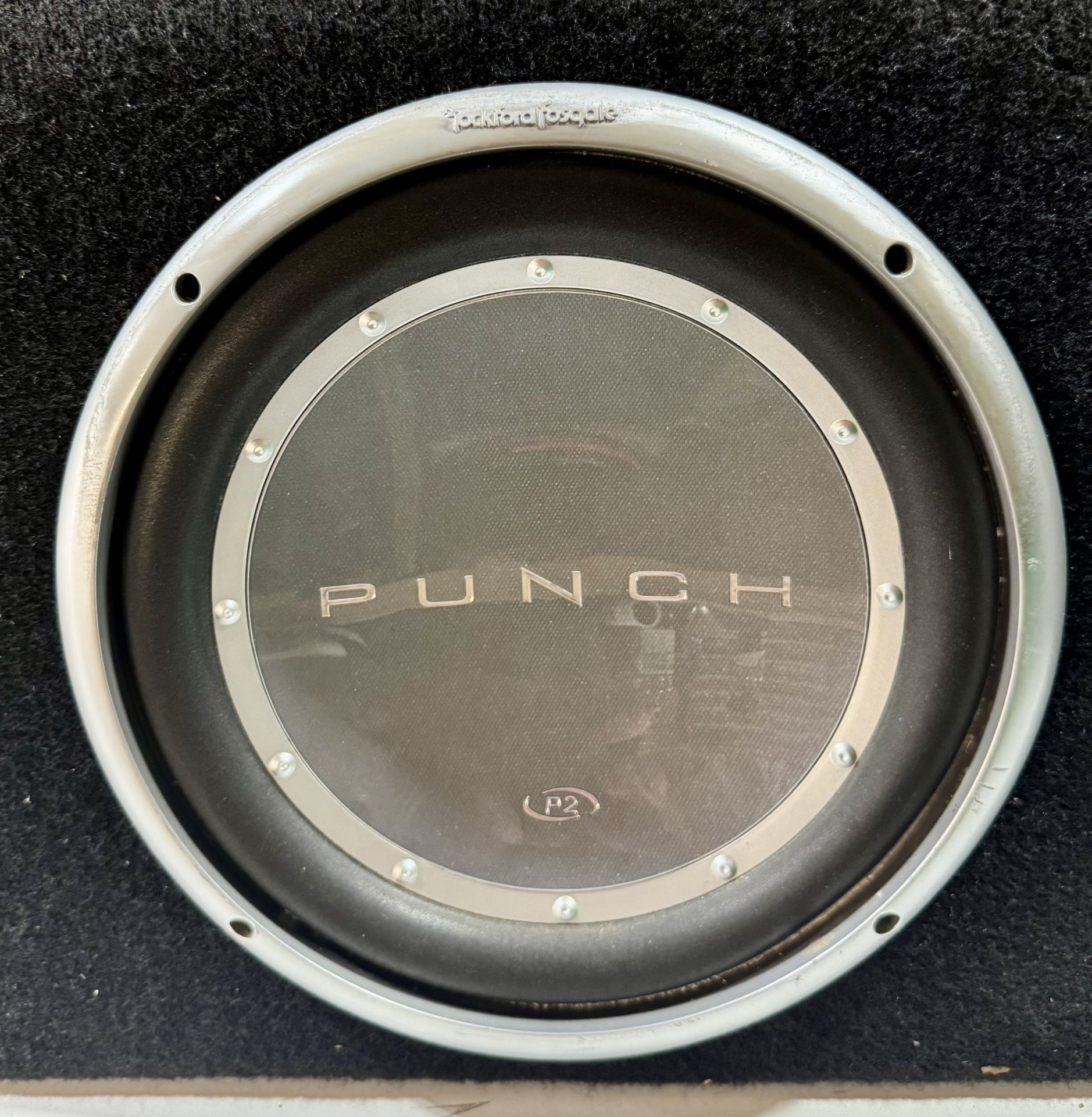 2 12inch Rockford Fosgate P2 Subwoofers W/ Amp for Sale in Lake ...