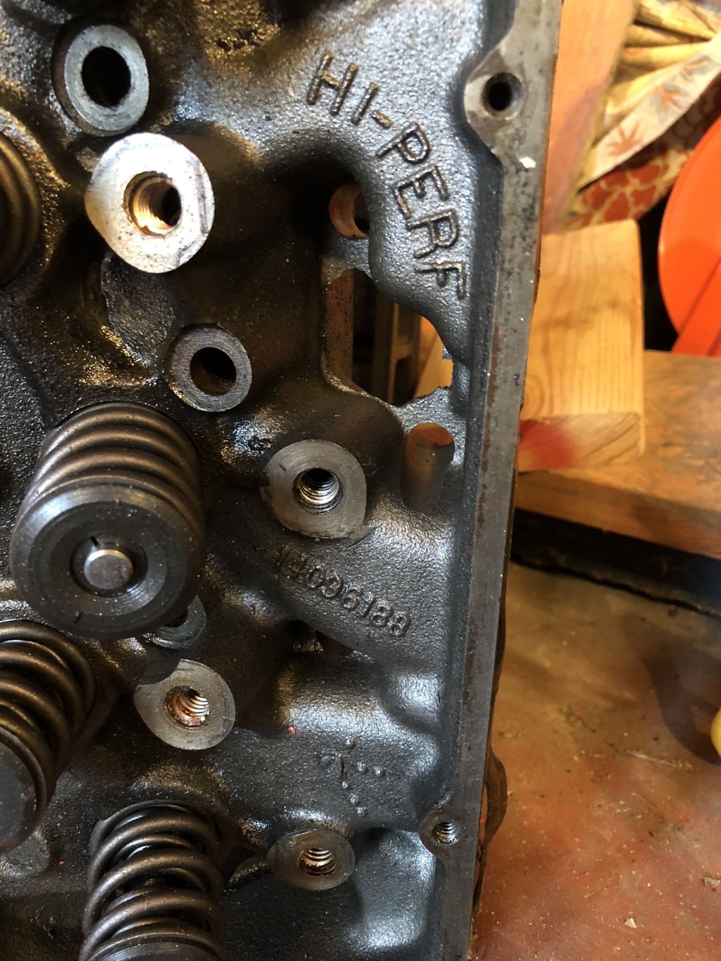 Big Block Chevy BBC Rectangular Port Cylinder Heads #14096188 for Sale ...