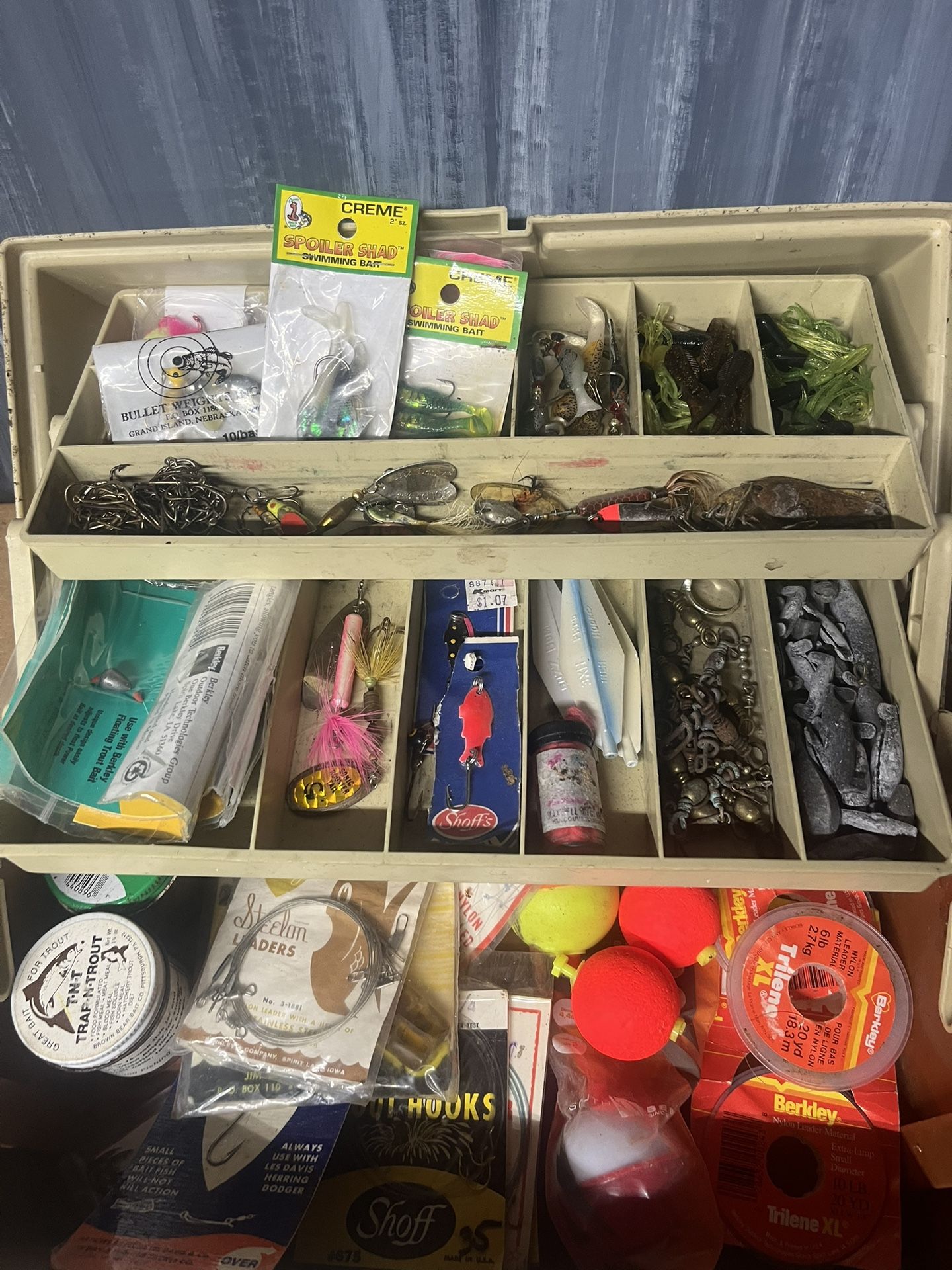 Plano Tackle Box Full Of Goodies - New Items Included for Sale in ...