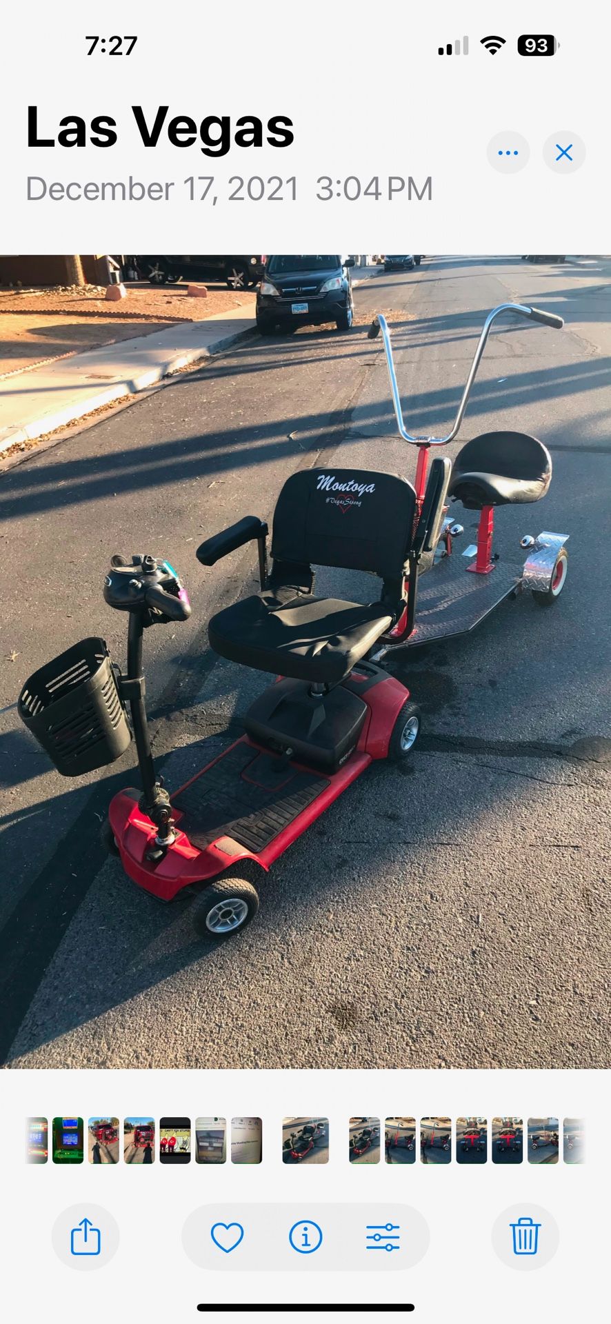 Handicap Scooter And Tag Along for Sale in Las Vegas, NV - OfferUp