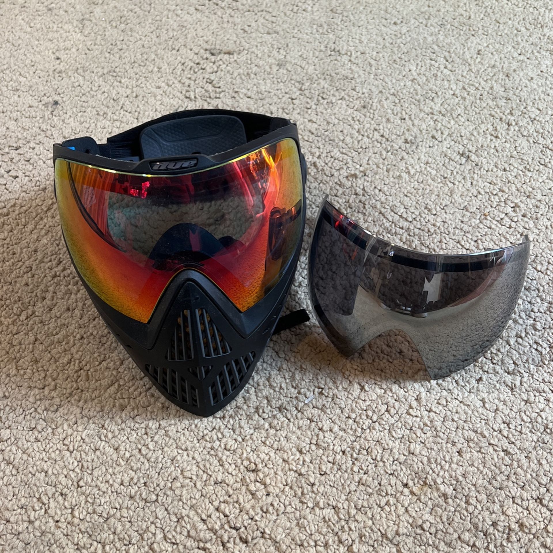 Paintball Mask Dye