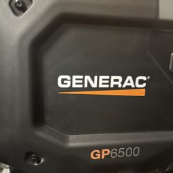 Generac GP 6500-Watt Single Fuel (Gasoline) Portable Generator for Sale ...