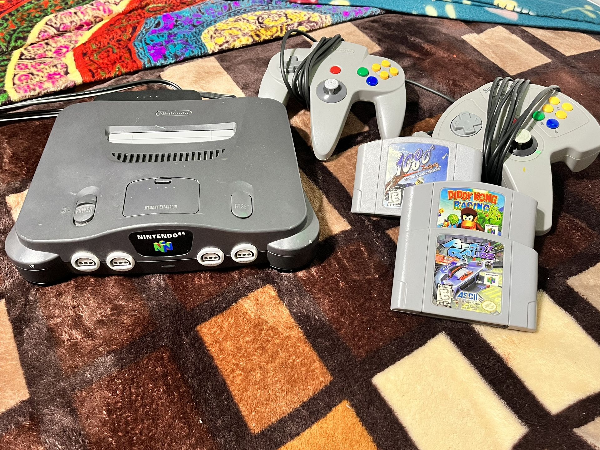original nintendo 64 (tested and working) for Sale in San Antonio, TX ...