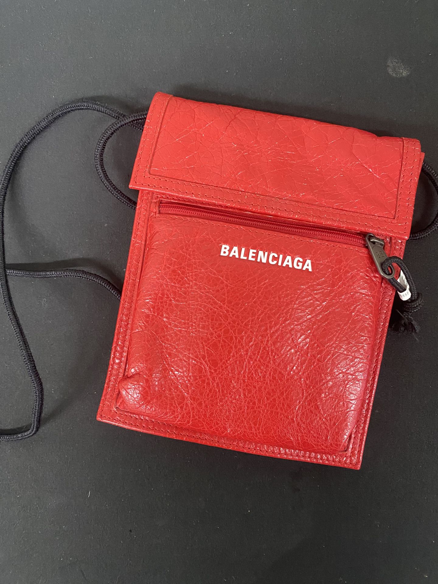 Balenciaga Leather Crossbody Bag w/ Entrupy Authentication for Sale in ...