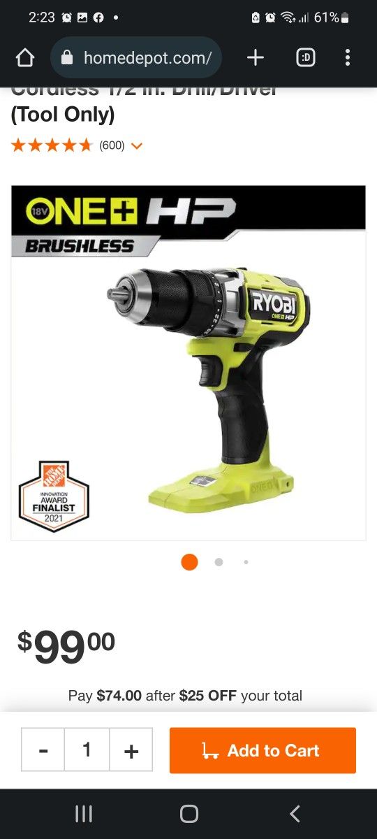 Ryobi One Hp for Sale in Tacoma, WA - OfferUp