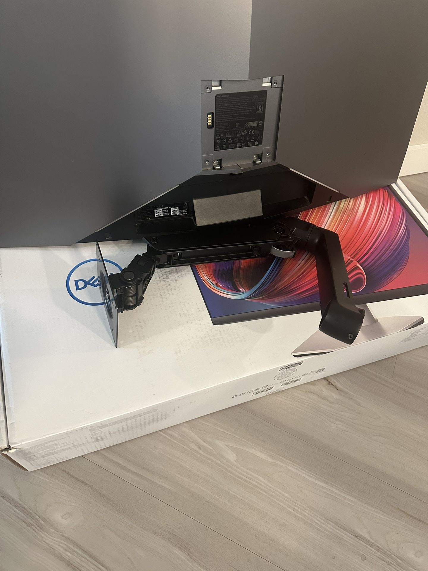 Dell Alienware 34 Curved Gaming Monitor, G-Sync, WQHD ultra Wide Screen ...