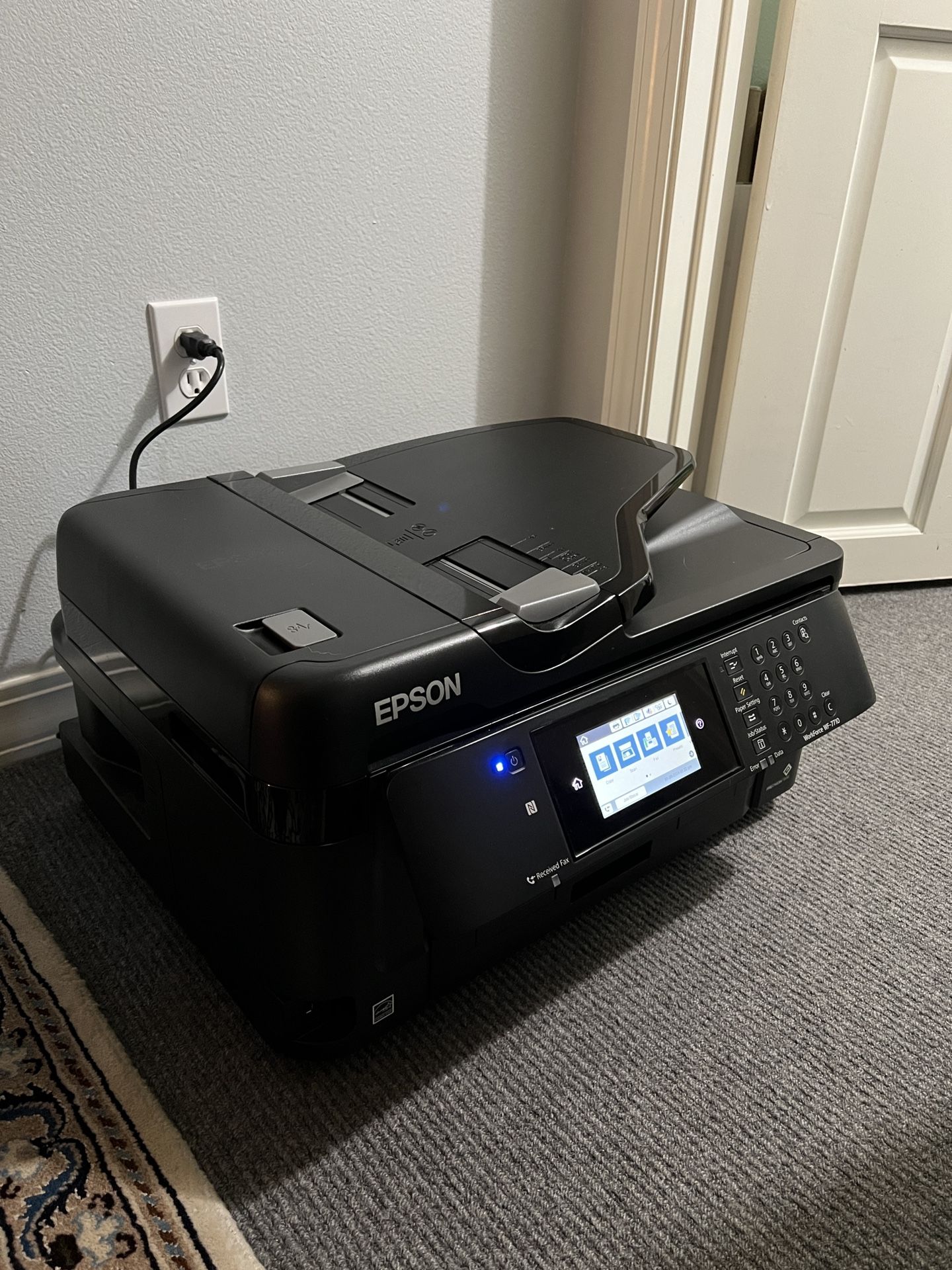 Epson WorkForce WF-7710 Wireless Wide-format Color Inkjet Printer for ...