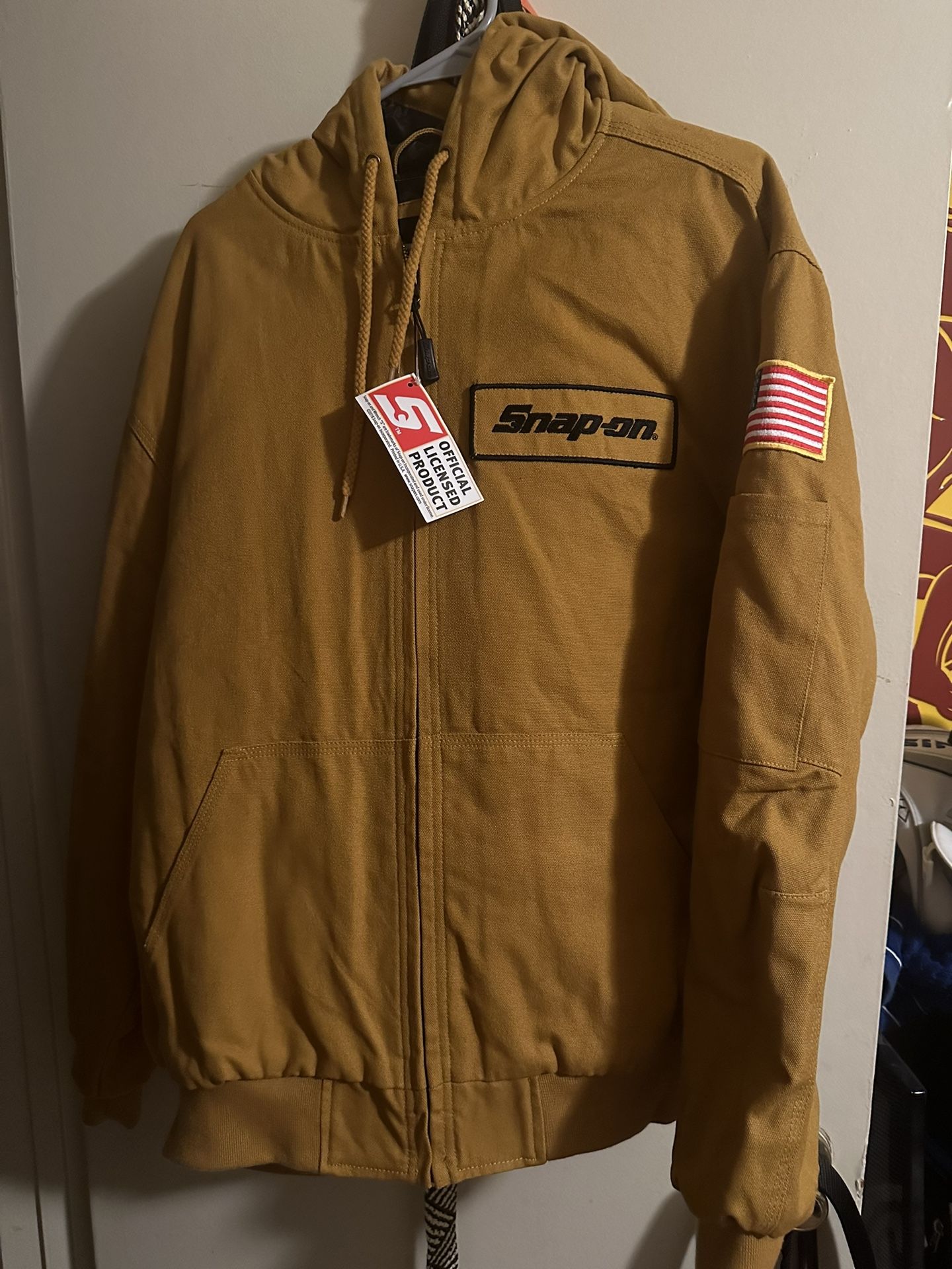 Brand New SNAP-ON Tools Snap On Heavy Duty Xl Extra Large Jacket for ...