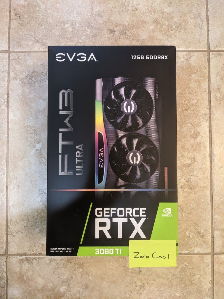 EVGA GeForce RTX 3080 Ti FTW3 ULTRA GAMING, 12G-P5-3967-KR, NEW ...