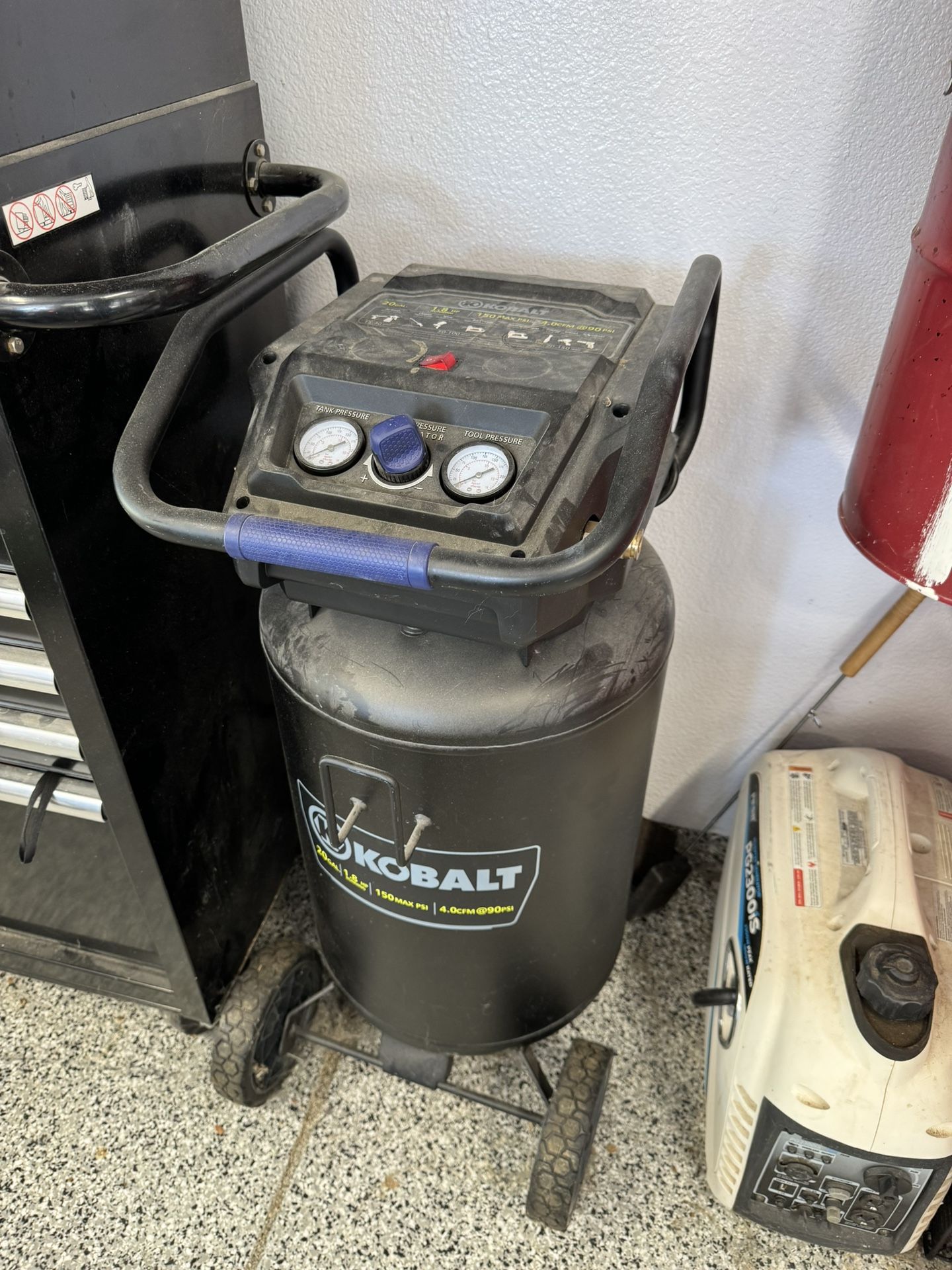 Kobalt 20 Gal Air Compressor Works Great for Sale in Alpine CA OfferUp