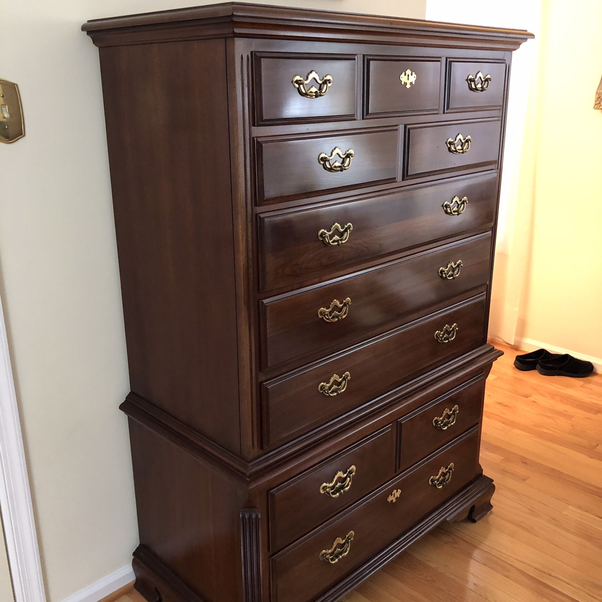 Thomasville Collectors Cherry Chest On Chest for Sale in Silver Spring ...