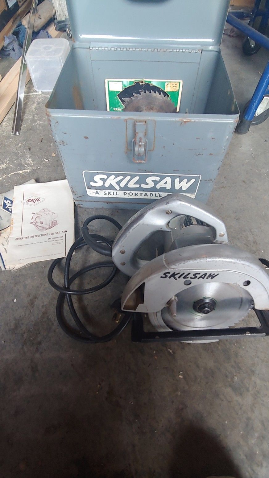 Rare Skilsaw Model 552 Type 7 Sidewinder Circular Saw for Sale in Oak ...