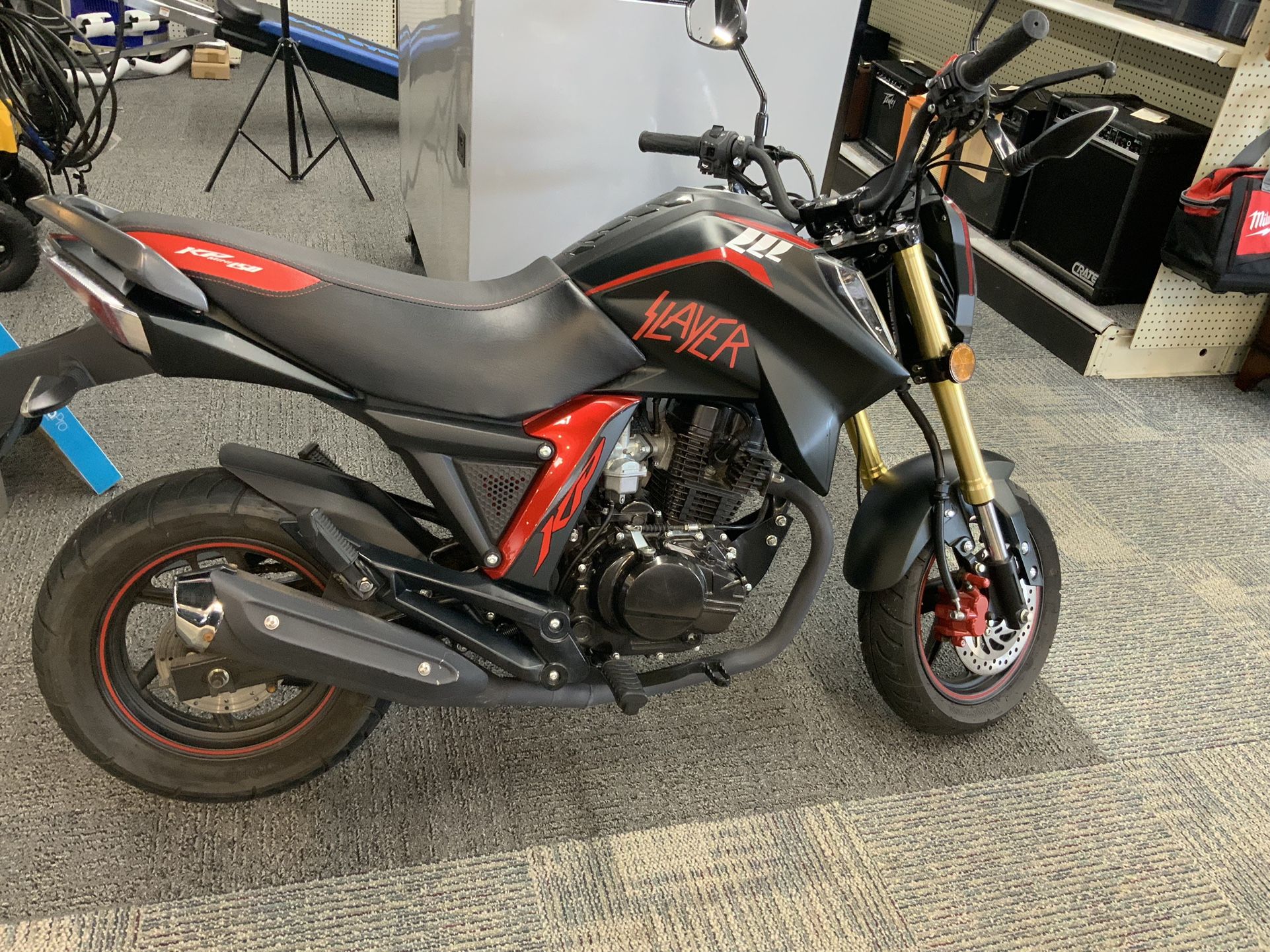 Lifan X-PRO 150cc Gas KP Mini 150 Street Motorcycle Bike(Black/Red ...