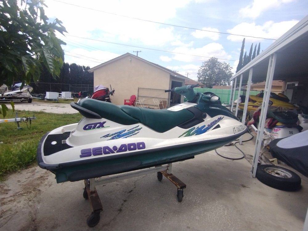 97 SEADOO GTX WITH LOW HOURSRUNNNING CONDITION FRESH WATER DONOR MOTOR ...