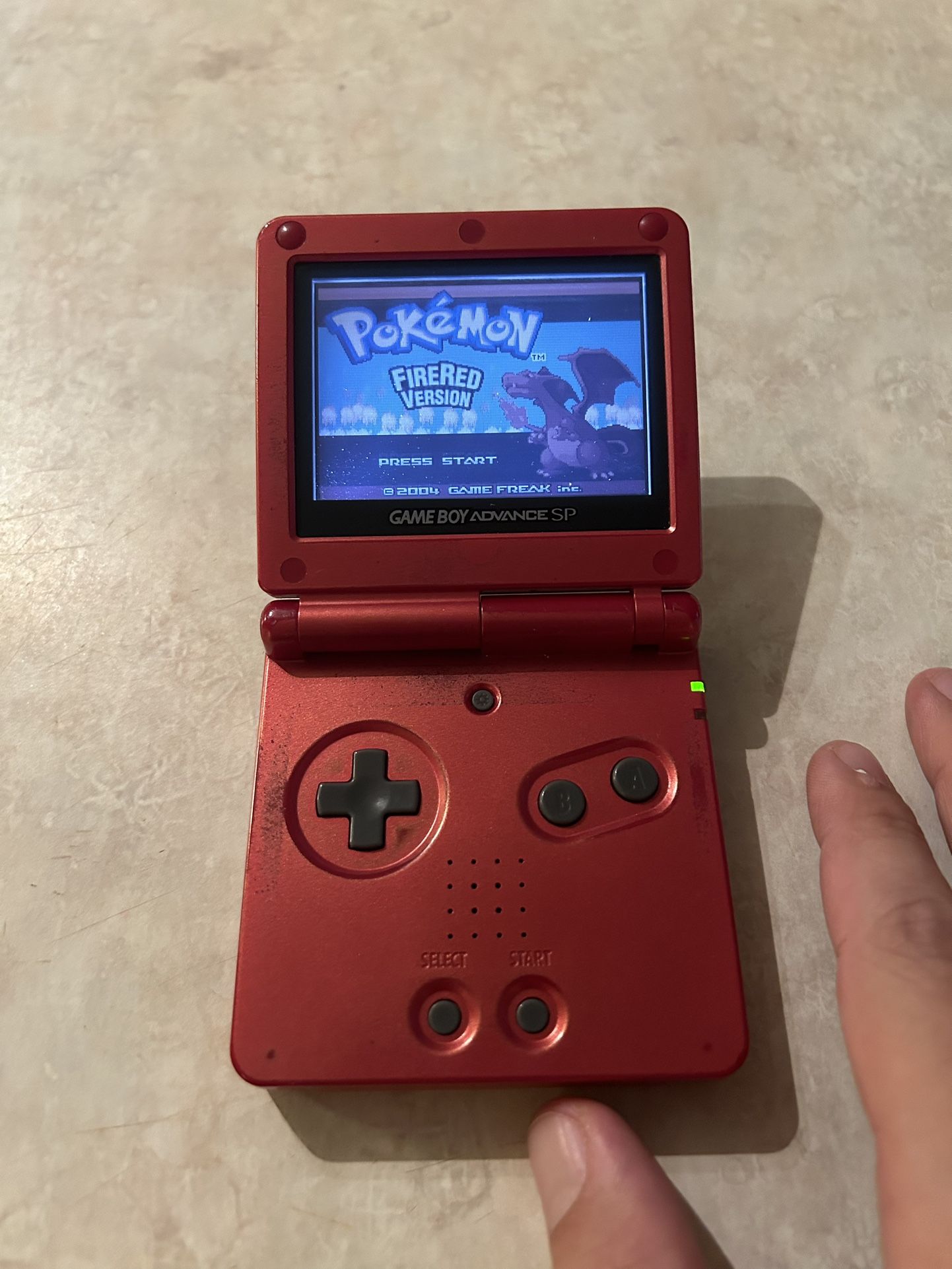 Red Gameboy Advance SP W/Firered and jpn Gold for Sale in Vancouver, WA ...