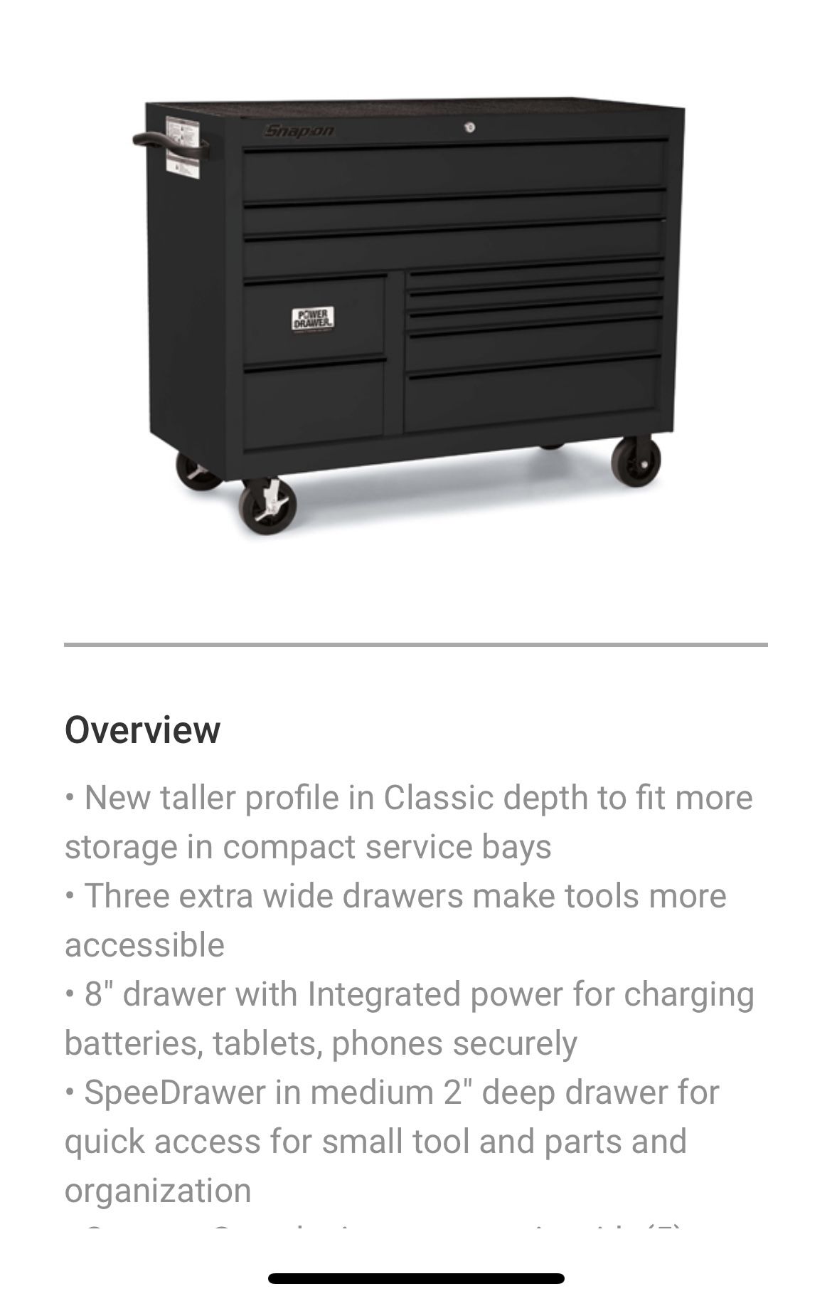 Snap On Tool Box 55 Inch