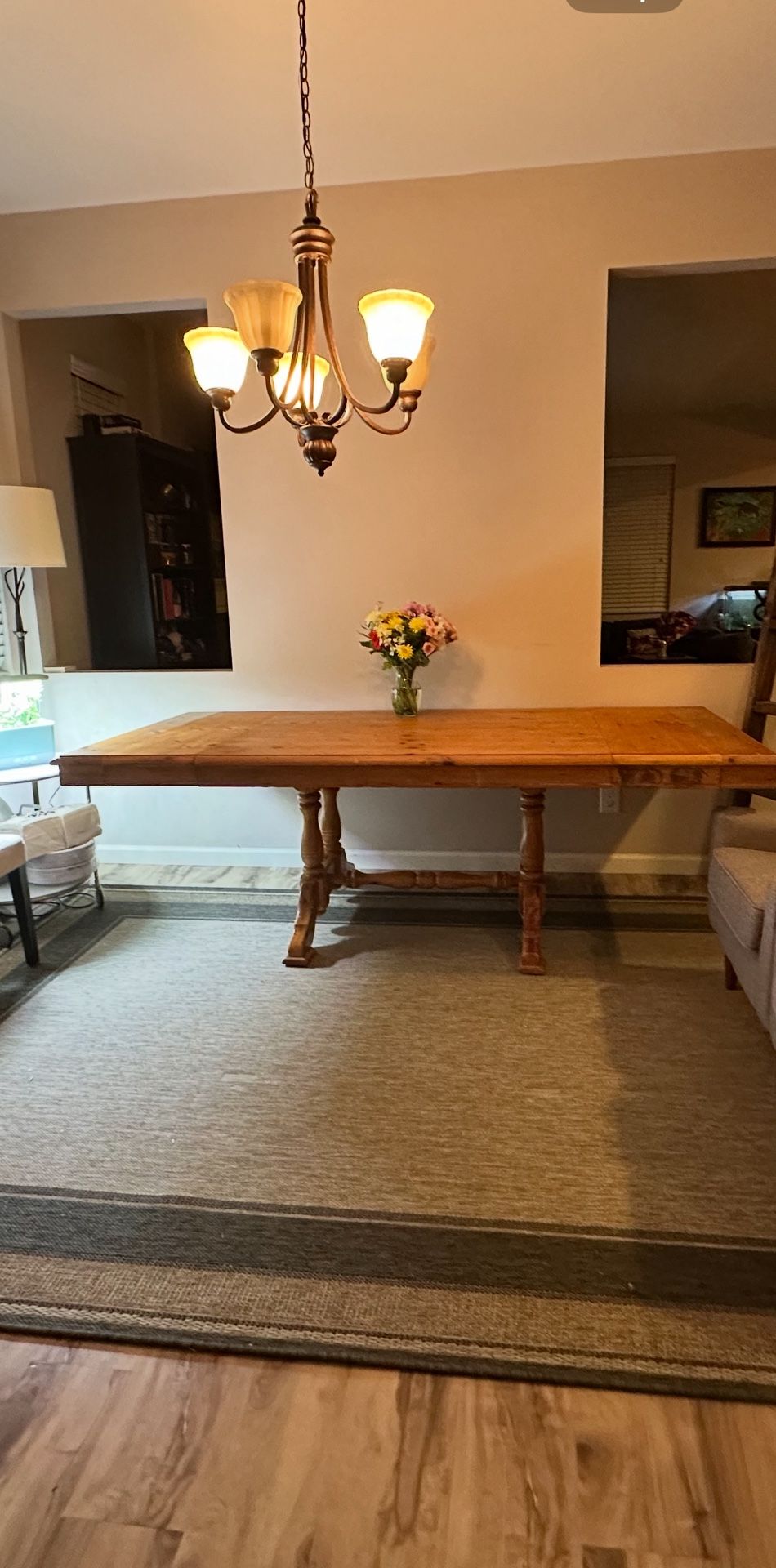 Solid Wood Dining Table for Sale in Auburn, WA - OfferUp