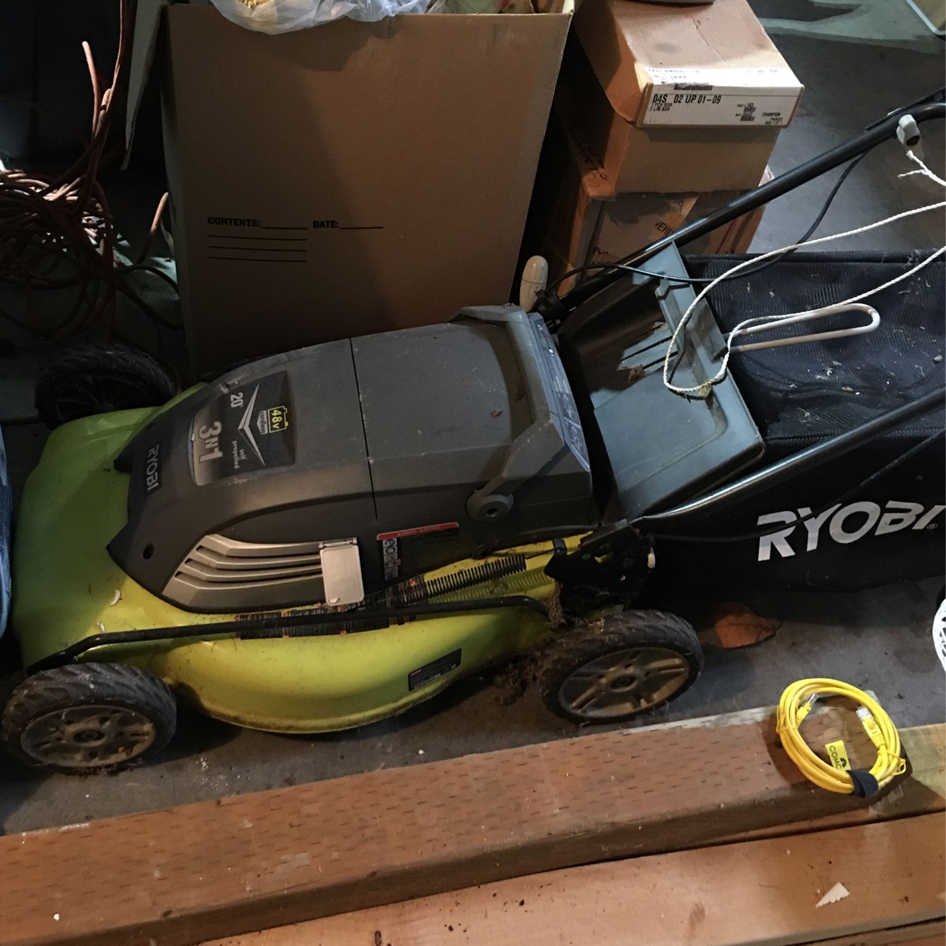 Electric Lawnmower, Ryobi for Sale in Everett, WA - OfferUp