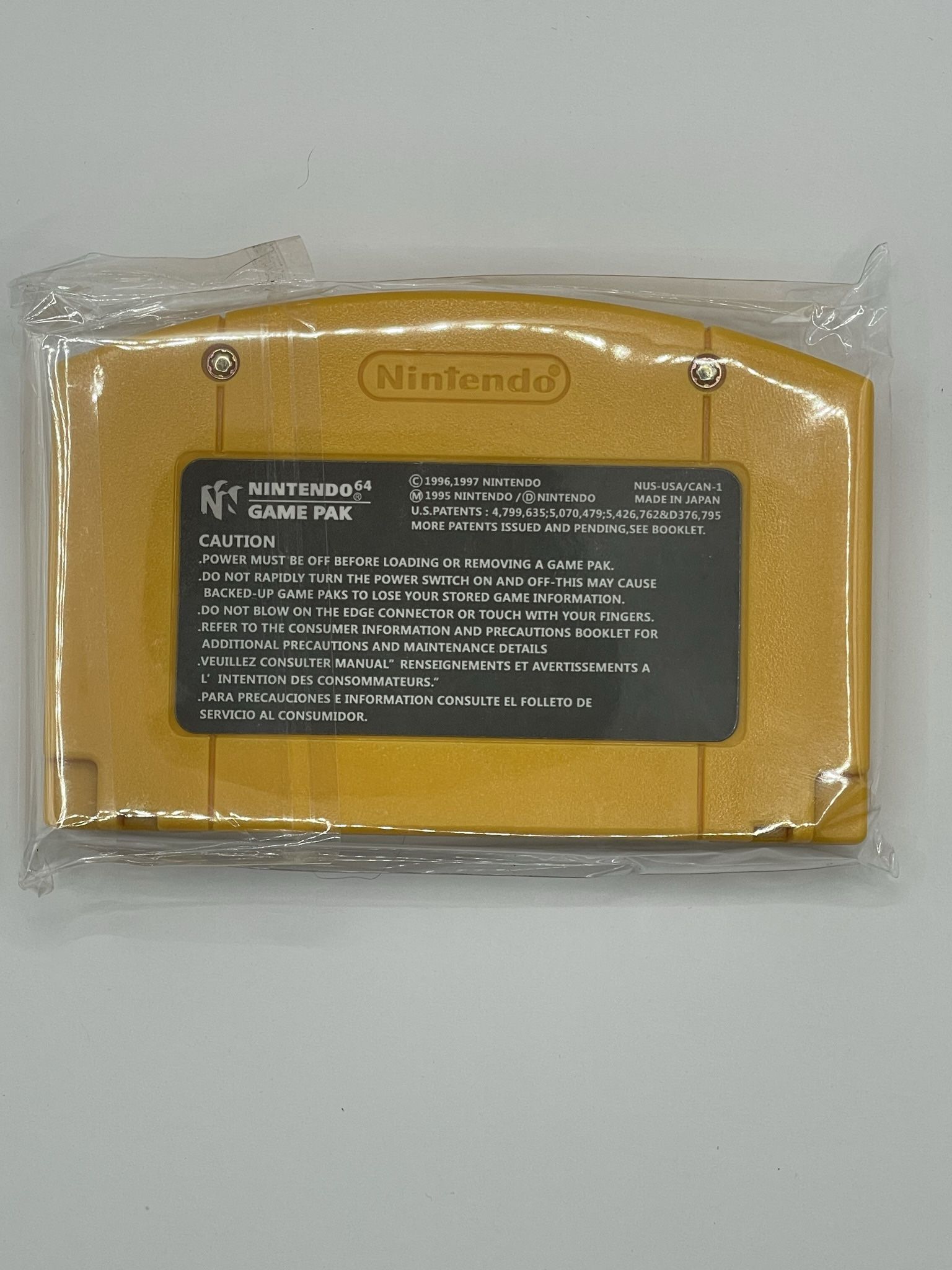 Yellow shell DONKEY KONG 64 Game Cartridge Card For Nintendo 64 N64 for ...