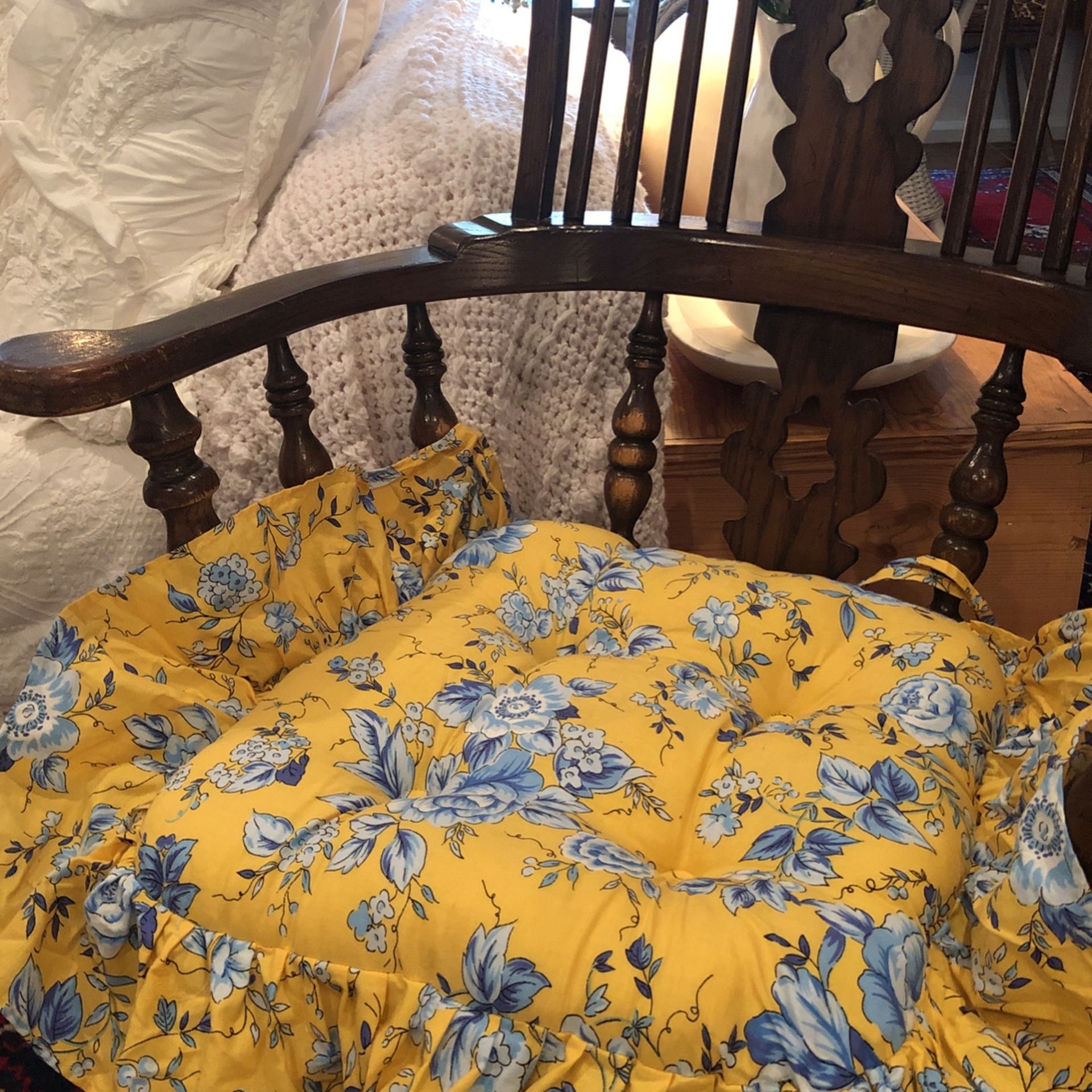 Yellow Chair Pads