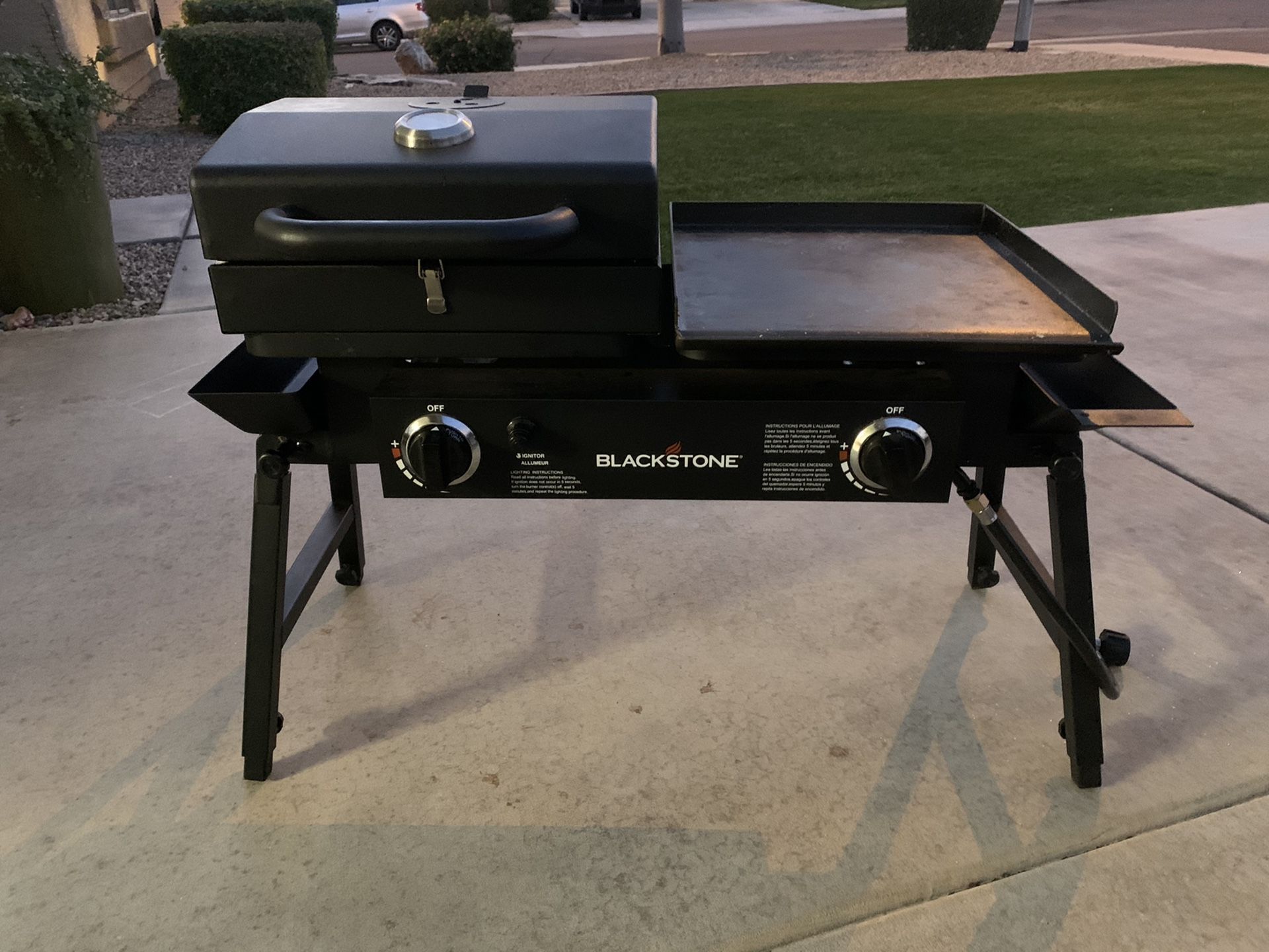 Blackstone Tailgator grill griddle combo for Sale in Sun City, AZ - OfferUp