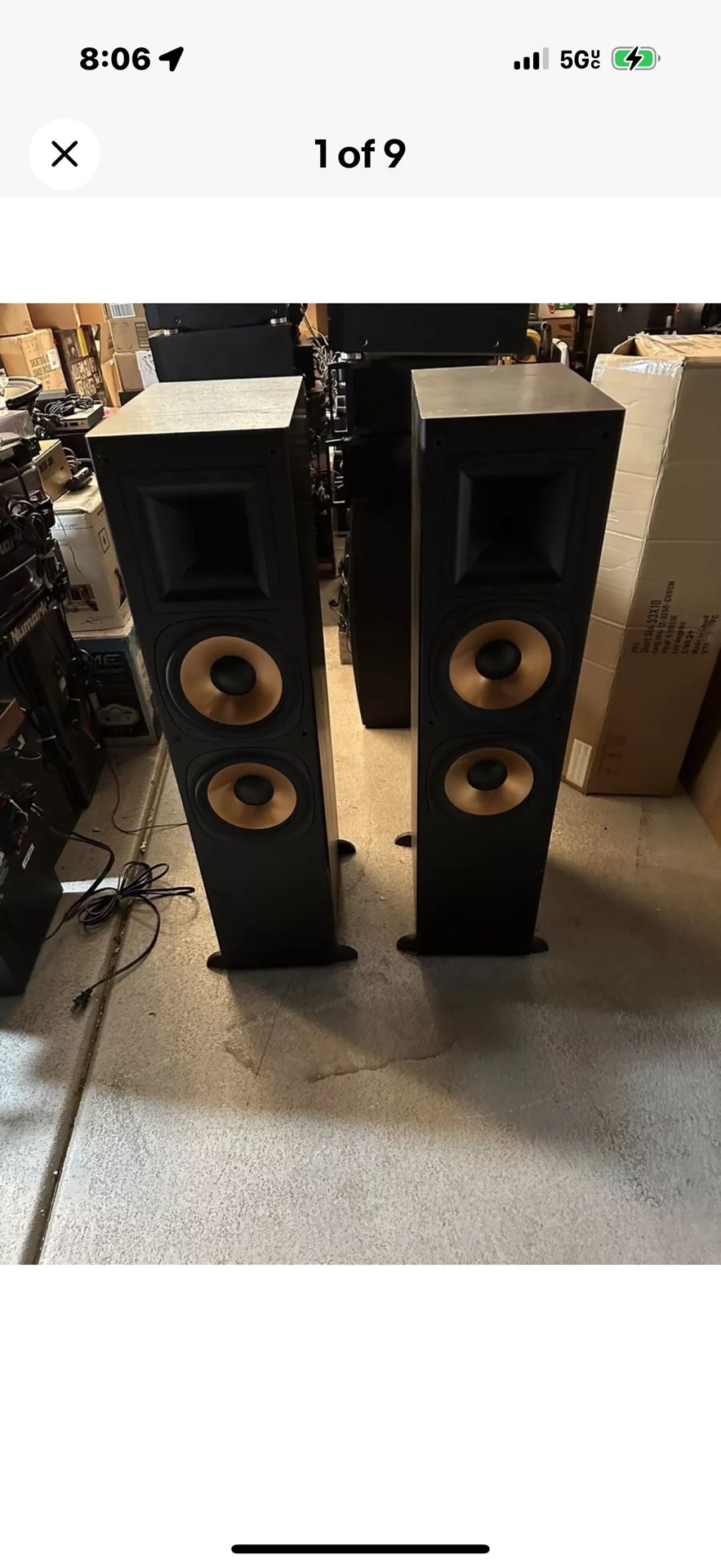 2-Klipsch RF3 Home Floor Speakers for Sale in Henderson, NV - OfferUp