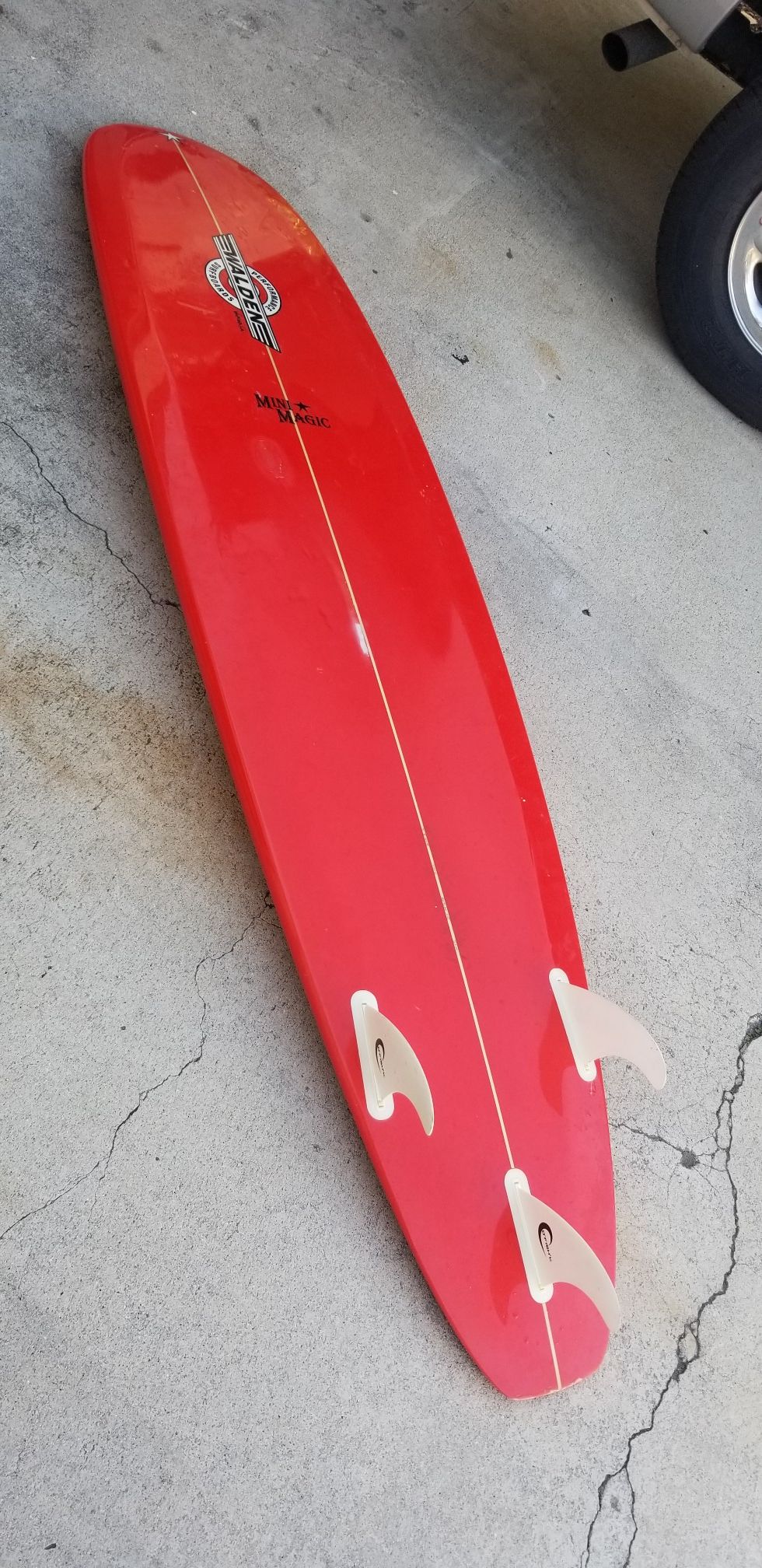 Walden Mini Magic Surfboard 7ft with fins for Sale in Cardiff, CA - OfferUp