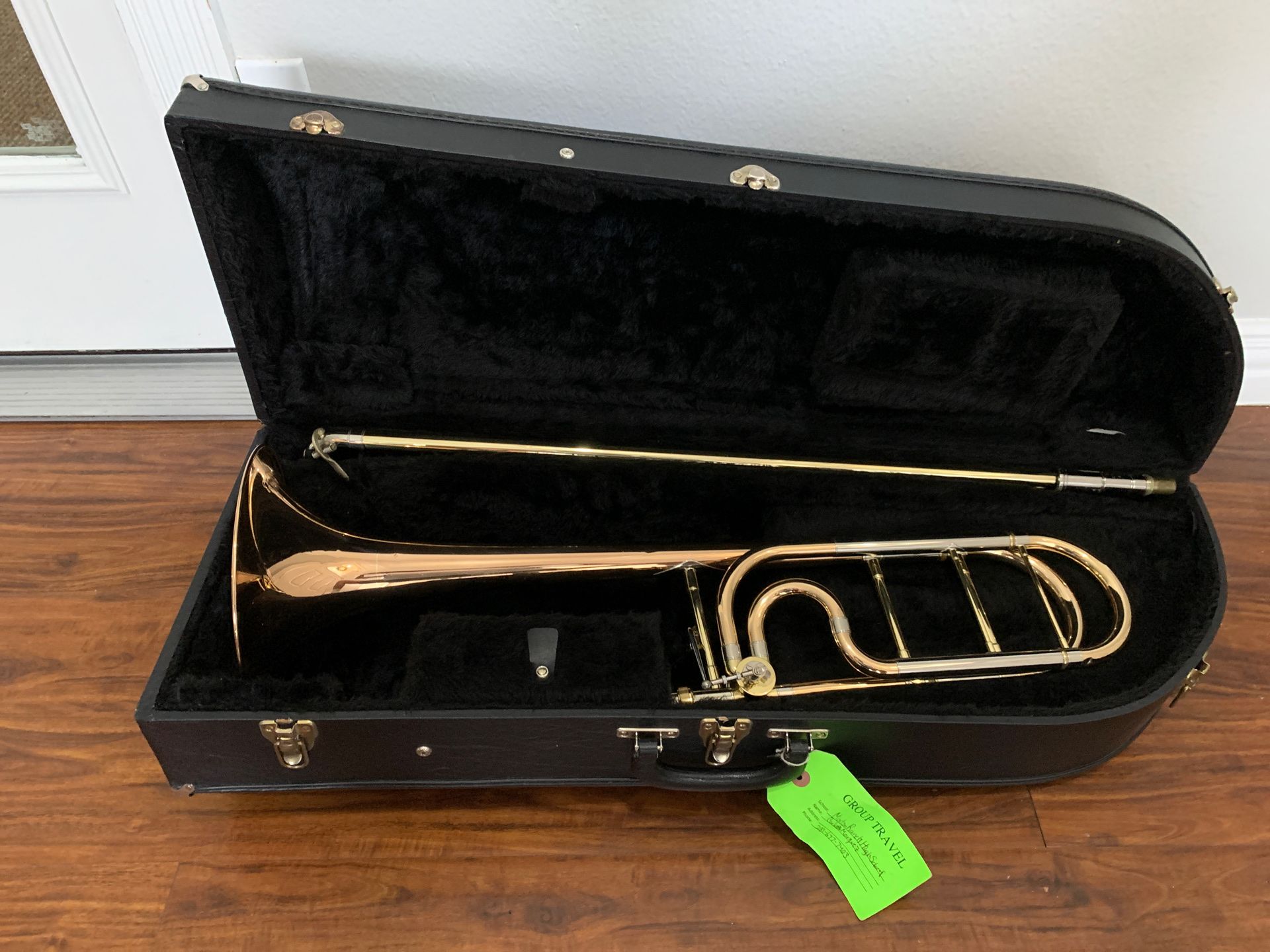 Red Brass Trombone