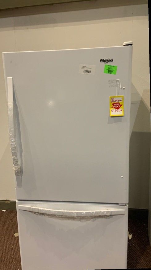 WHIRLPOOL REFRIGERATOR ONE YEAR MANUFACTURER WARRANTY SALE TODAY ️ ...