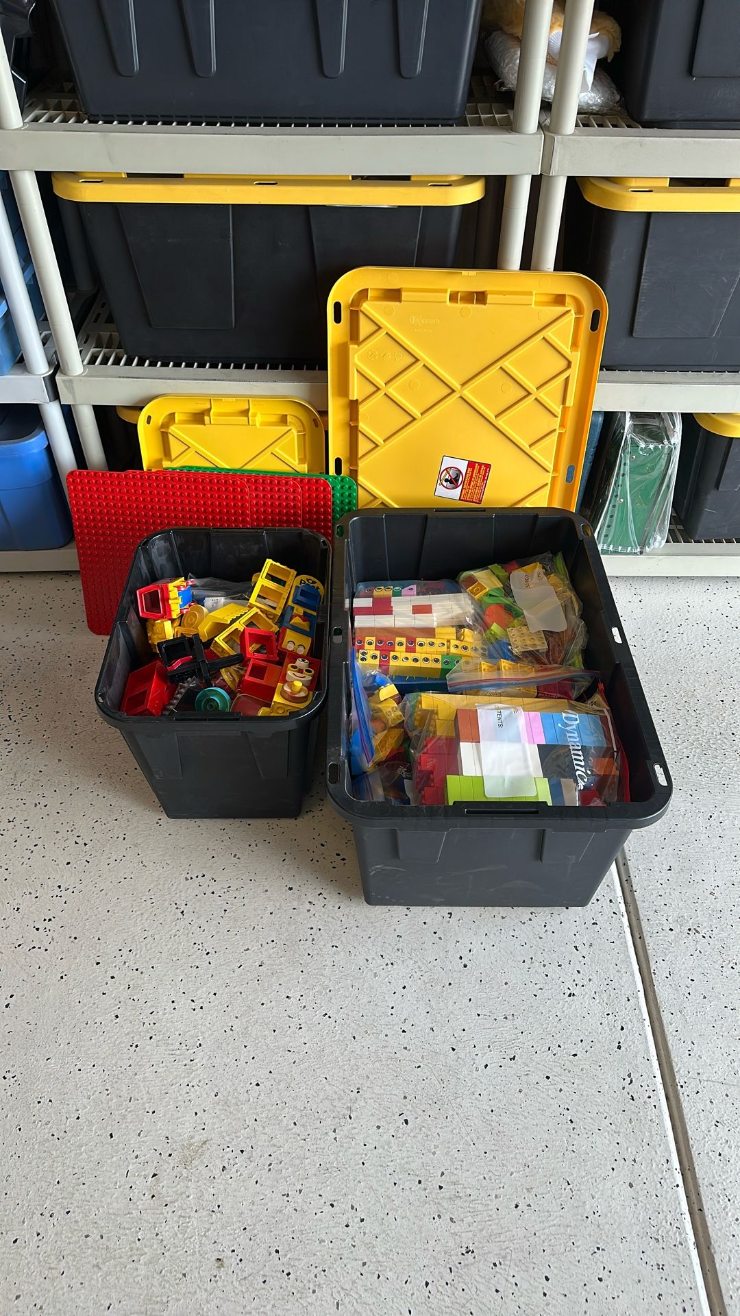 Huge Lot Of Lego Duplo: Blocks, Animals, People, Cars, Etc for Sale in ...
