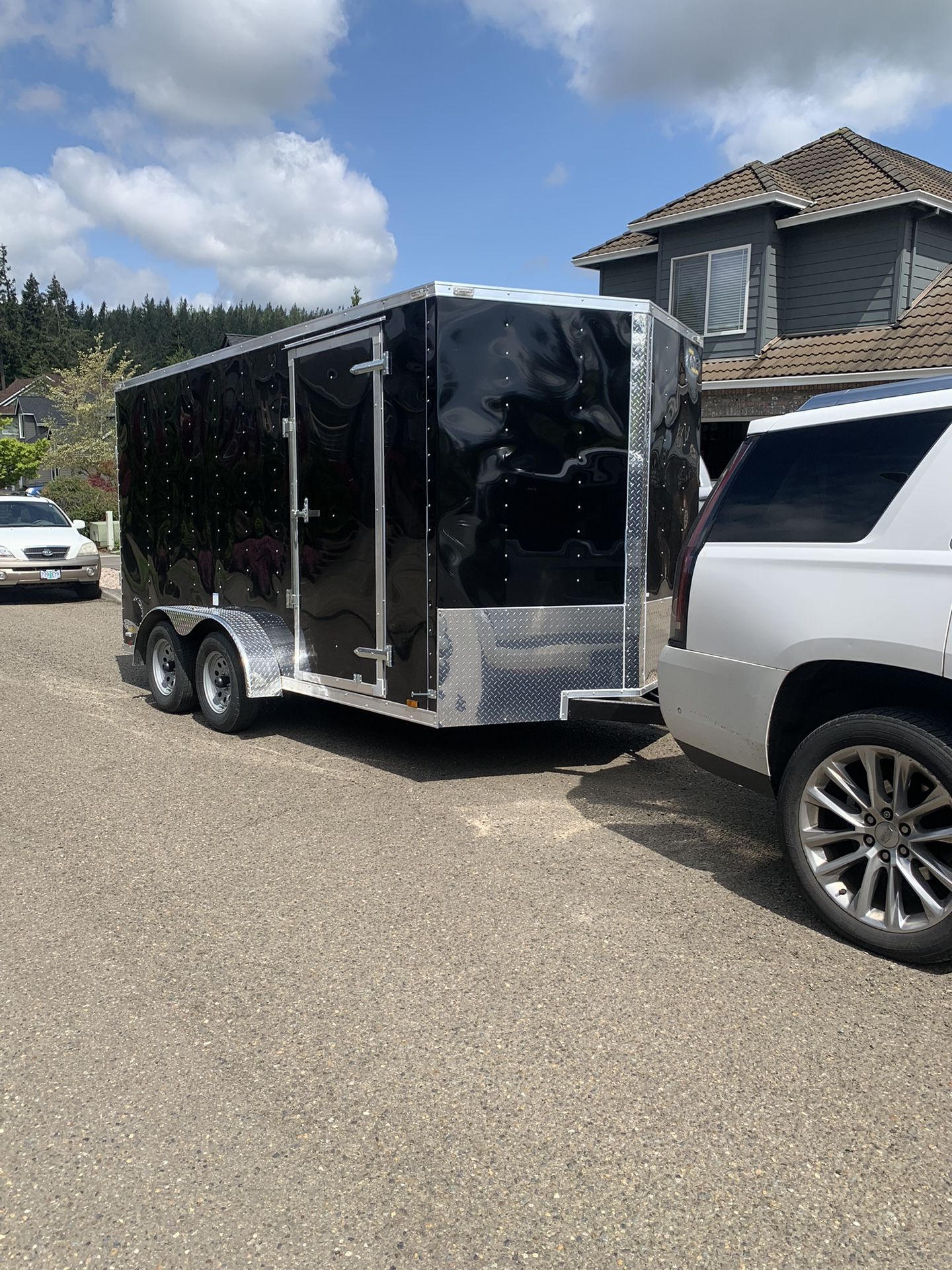 2023 Heavy Duty 7 X 14 Enclosed Trailer for Sale in Clackamas, OR - OfferUp