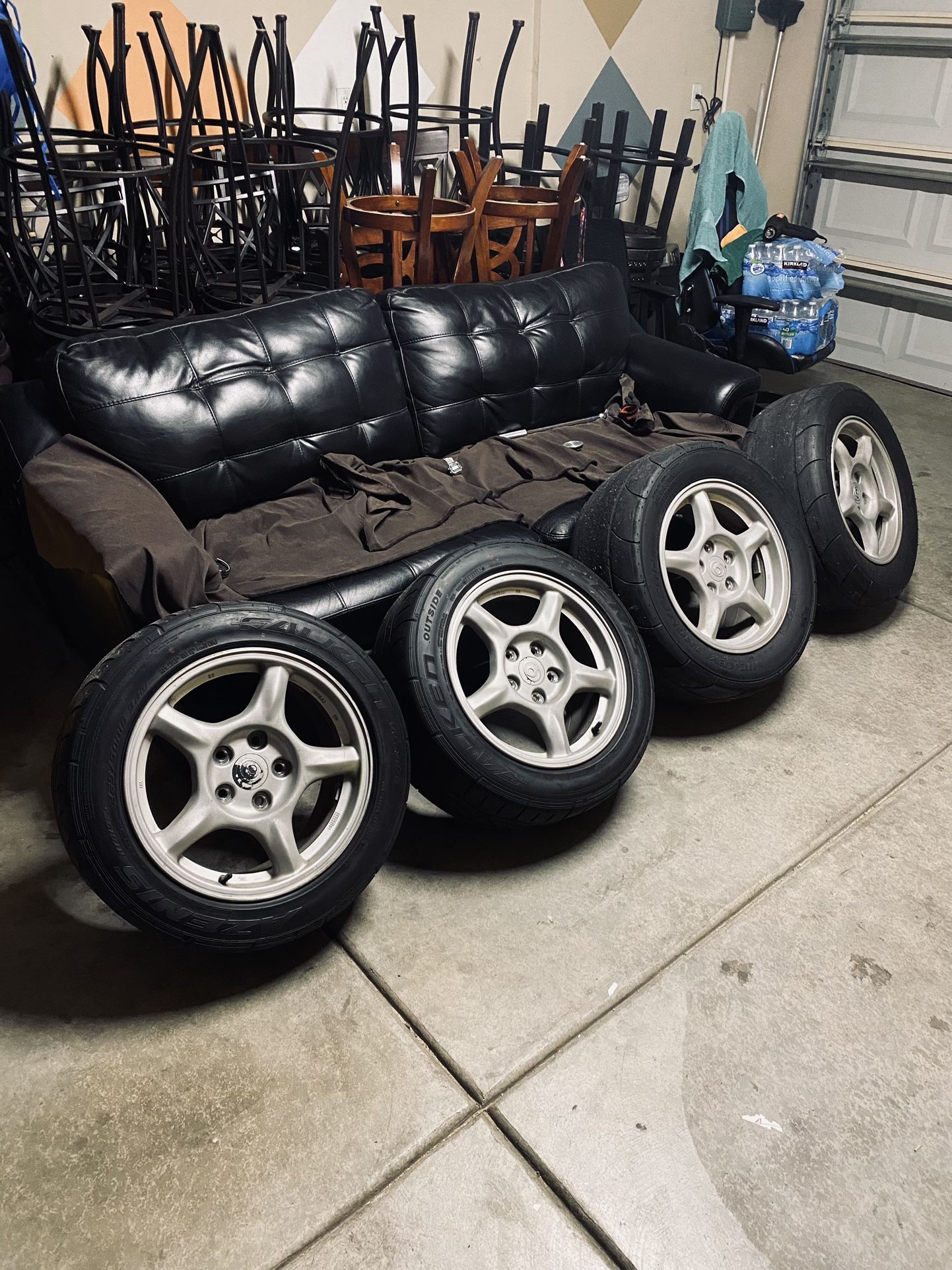 RX7 FD OEM Wheels w/ Tires for Sale in Montclair, CA - OfferUp