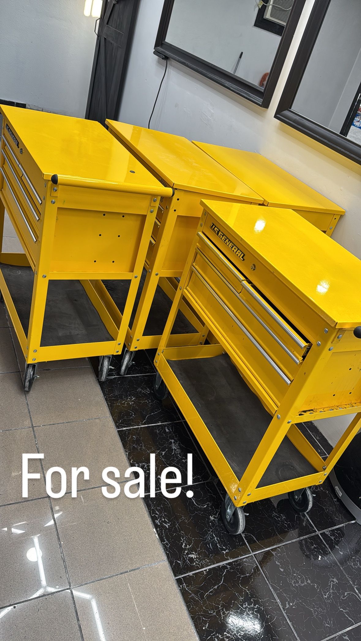 US GENERAL TOOL BOX YELLOW for Sale in Bell Gardens, CA - OfferUp