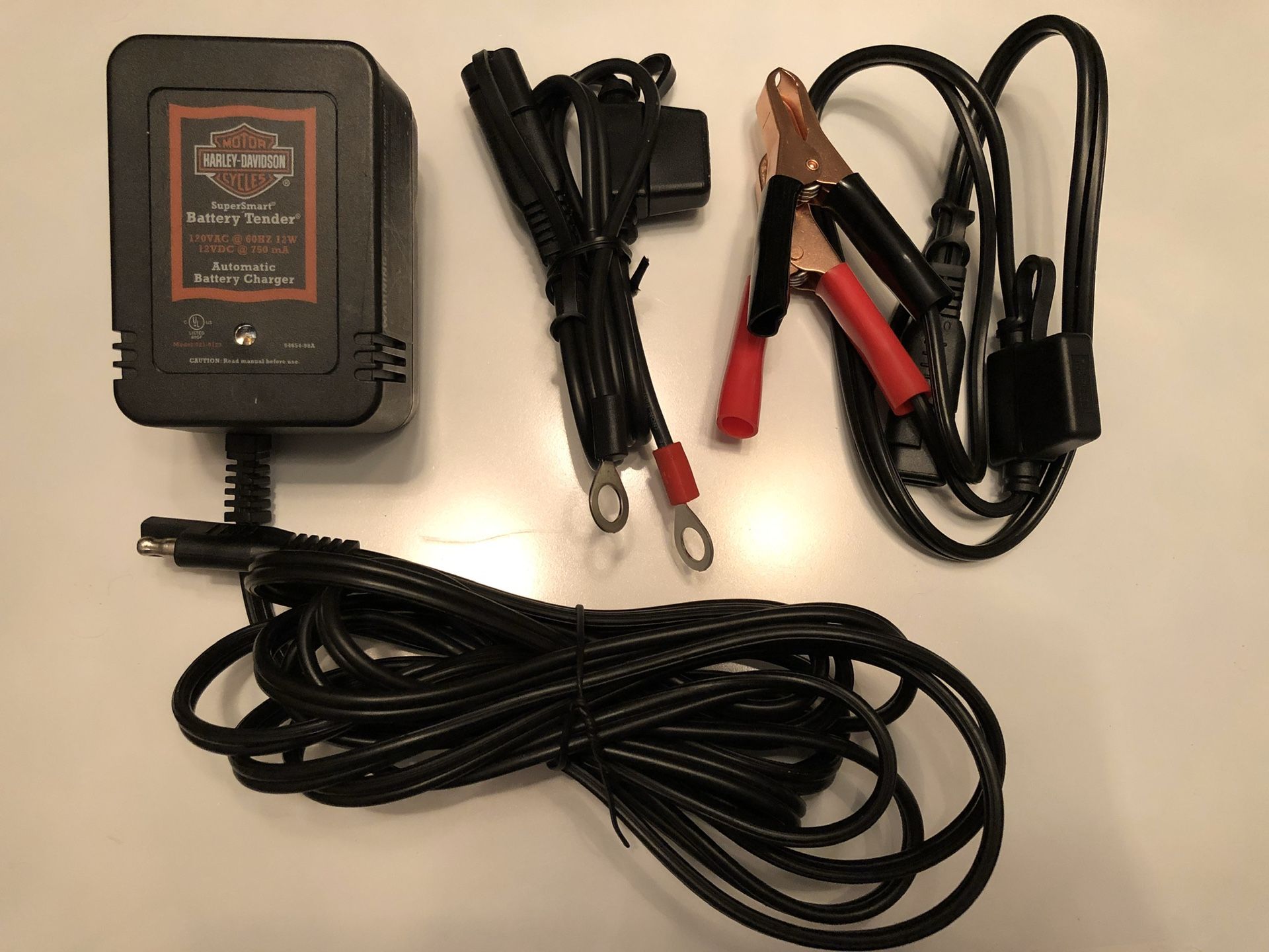 HARLEY-DAVIDSON SuperSmart Automatic Battery Tender Charger 021-0123 ...