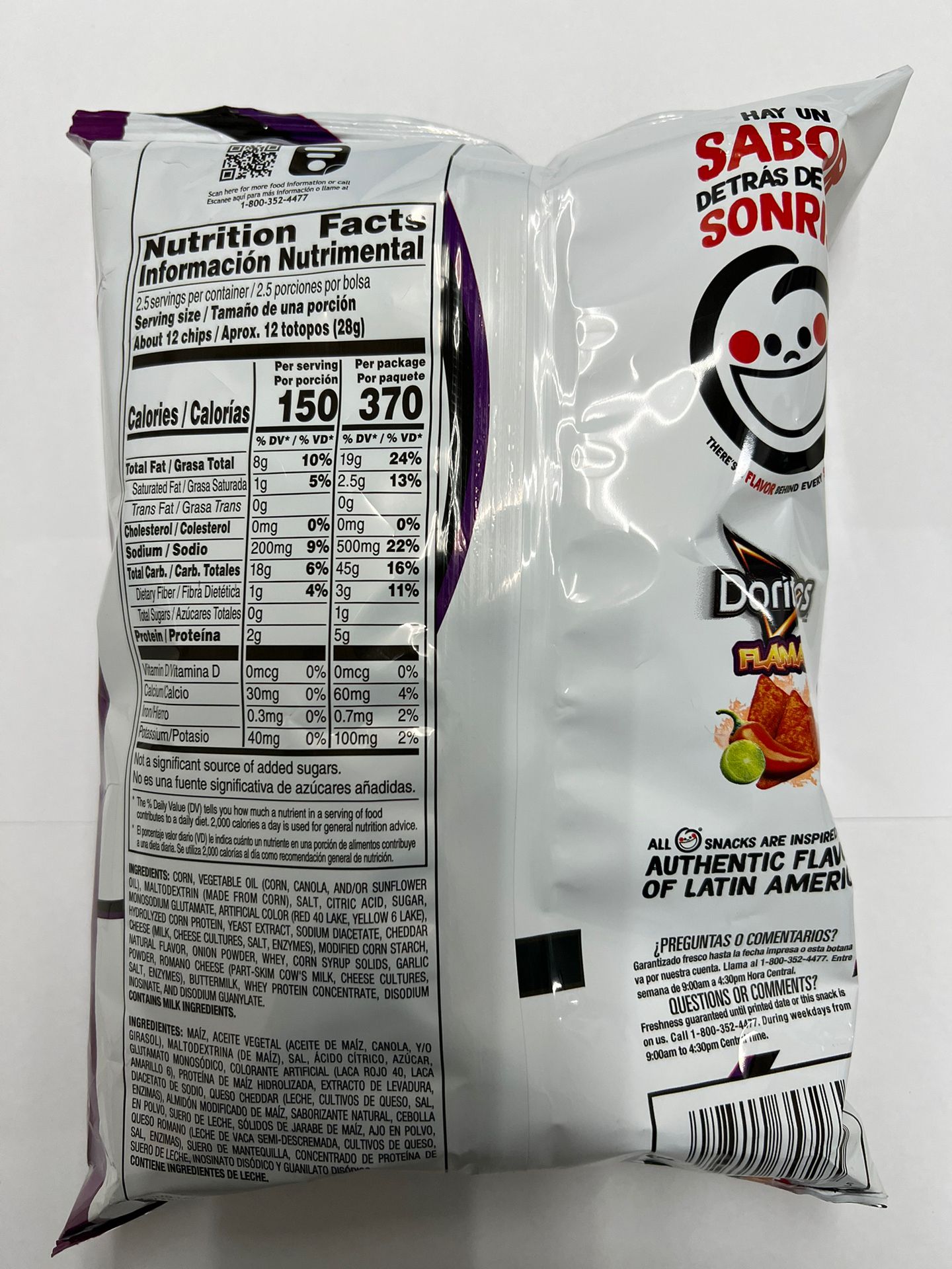 Turbos Flamas Chips Nutrition Facts Collection Cheapest | www ...