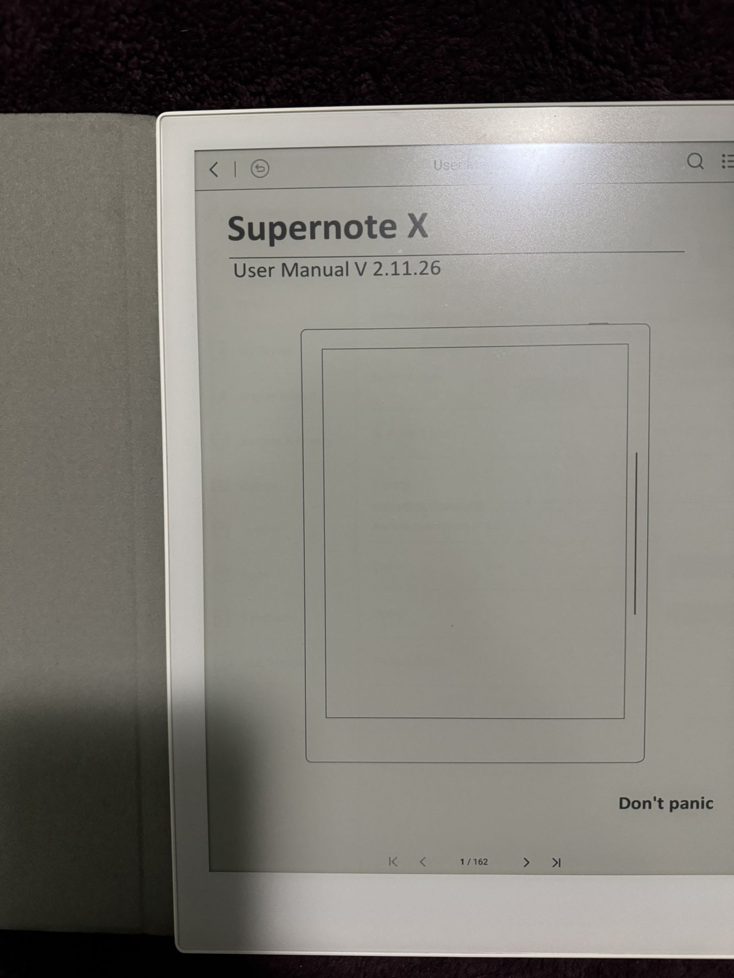 Supernote A5x With Folio Case for Sale in Diamond Bar, CA - OfferUp