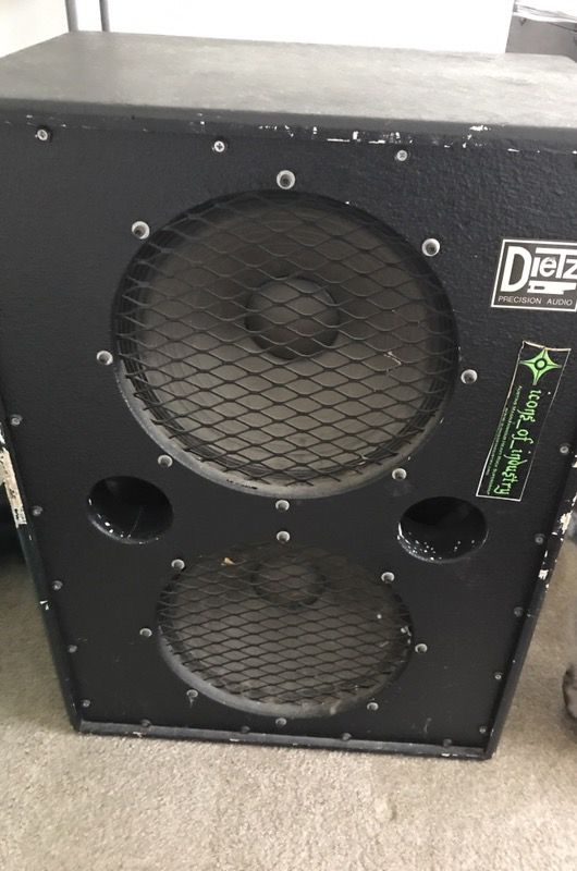 Dietz bass cabinet 2x15 for Sale in Austin, TX - OfferUp