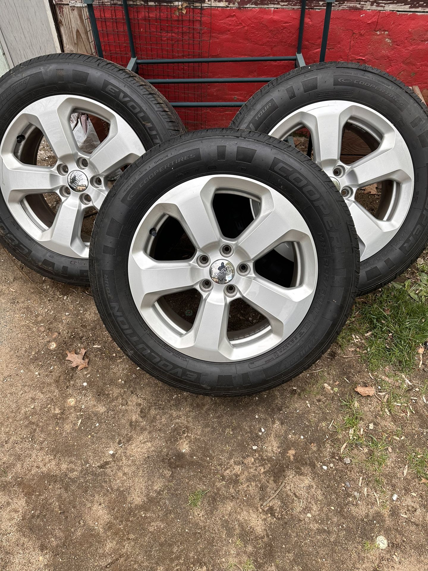 3 Tires With Factory Wheels for Sale in Springfield, MA - OfferUp