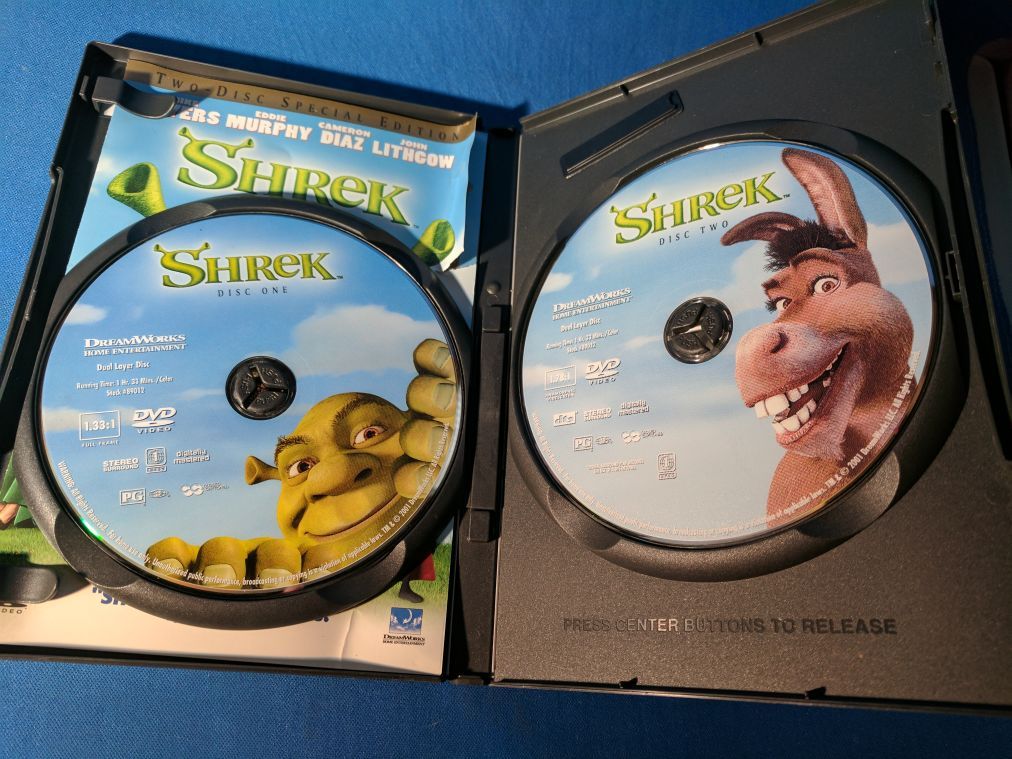 Shrek Dvd 2 Disc