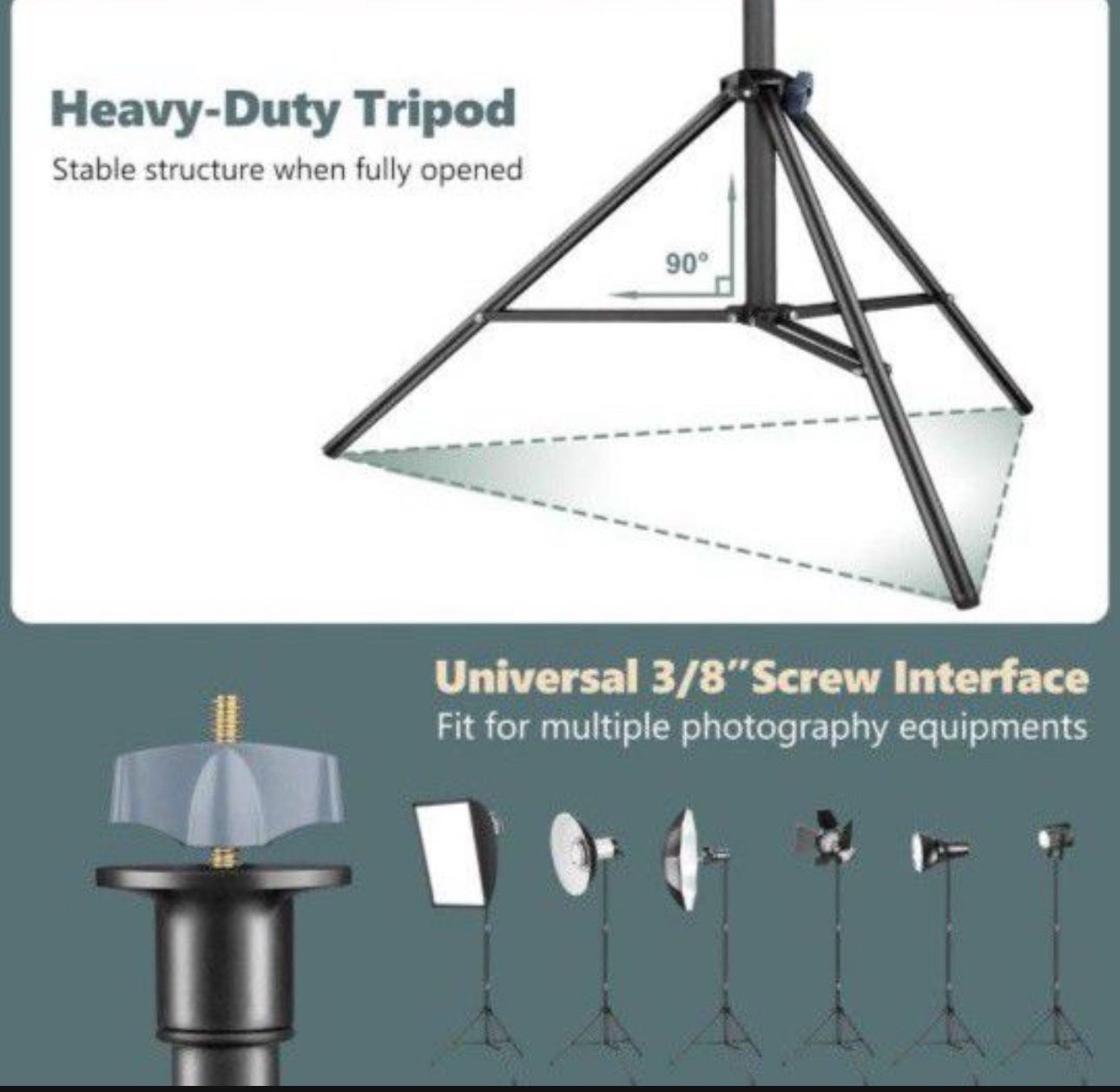 Aureday Backdrop Stand, 10x7Ft Adjustable Photo Backdrop Stand Kit with ...