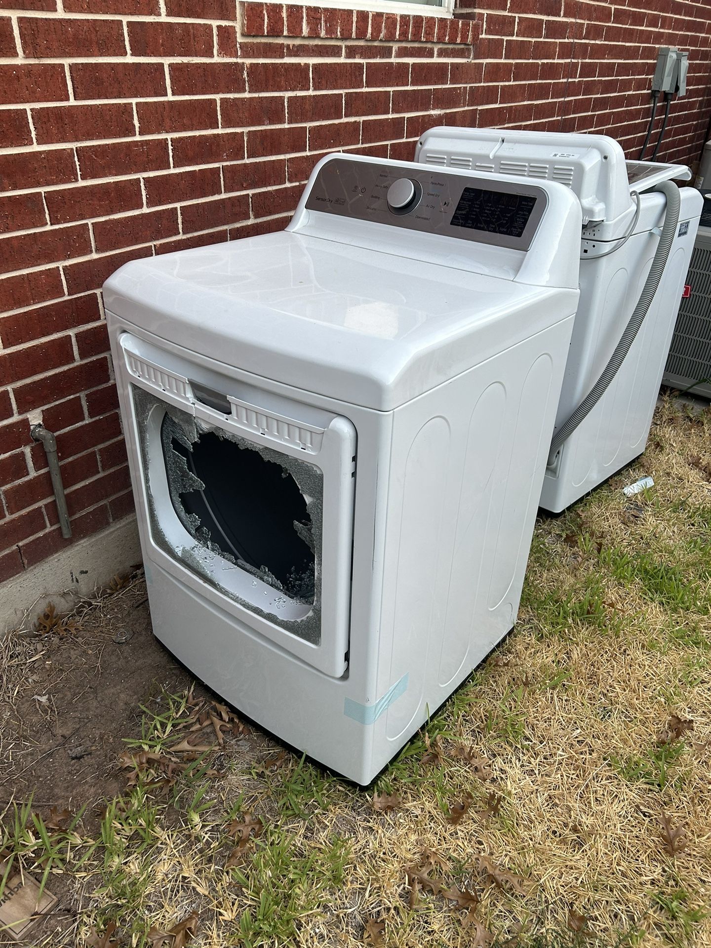 Make Me An Offer, Dryer Glass Broken But Washer Works Like New for Sale ...